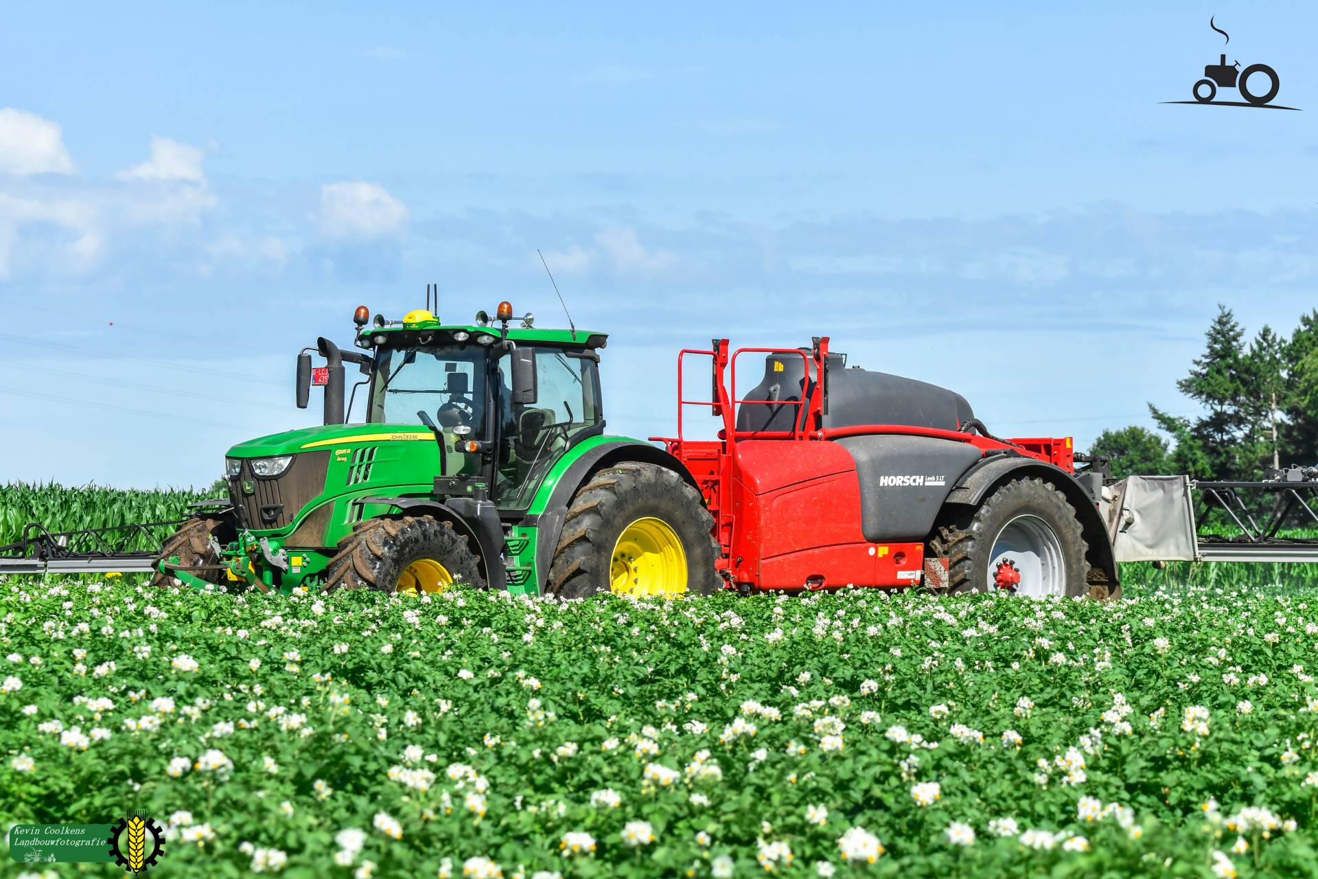 Foto John Deere 6195R #1479181