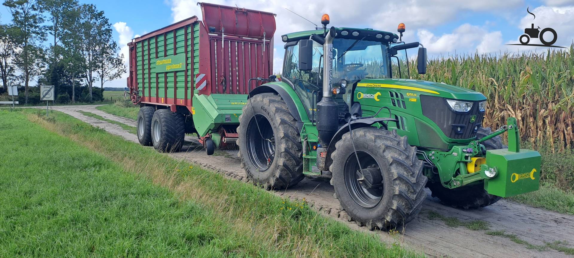 Foto John Deere 6155R #1489699