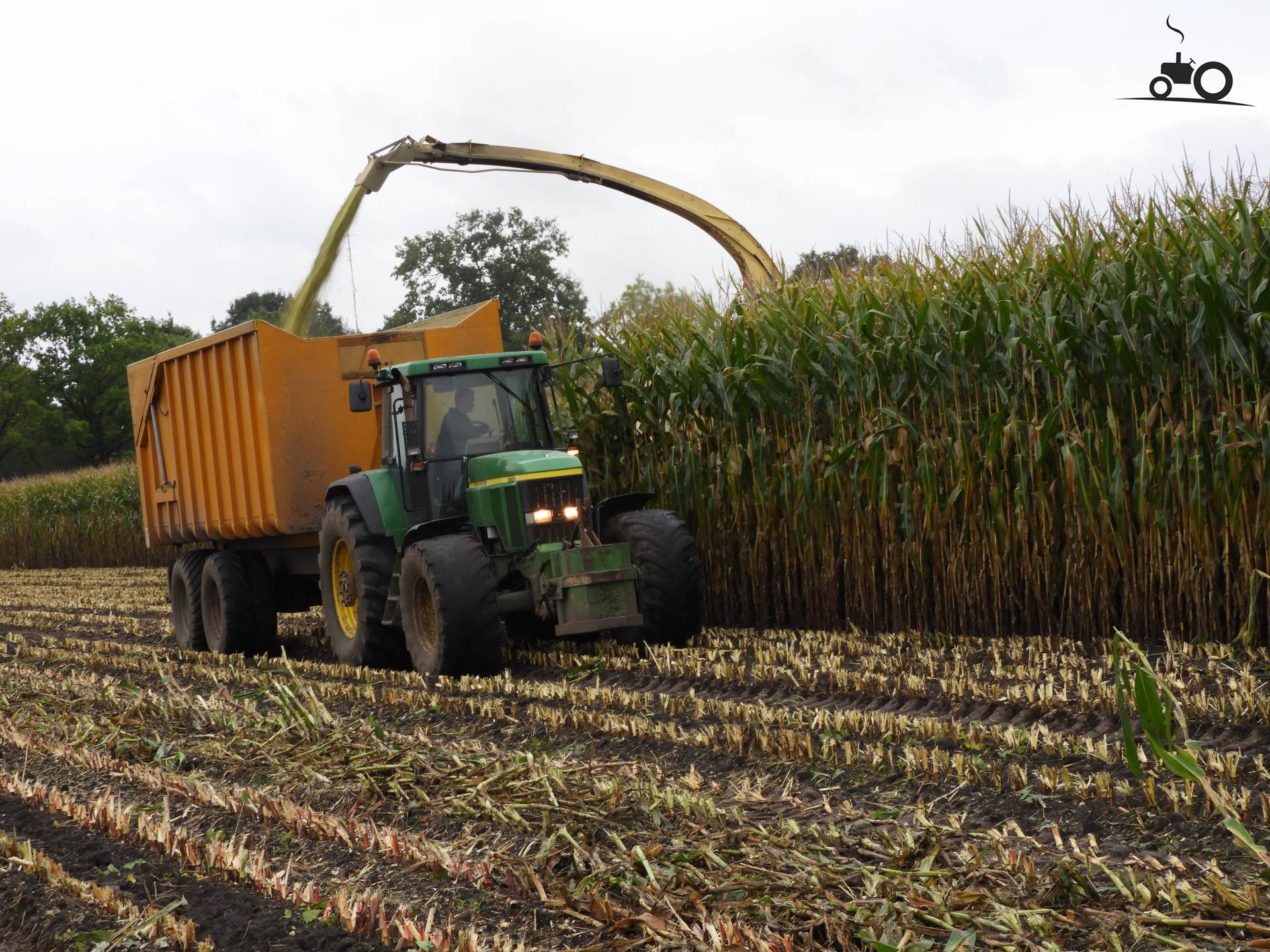 Foto John Deere 7710 van Bosmans Hilvarenbeek