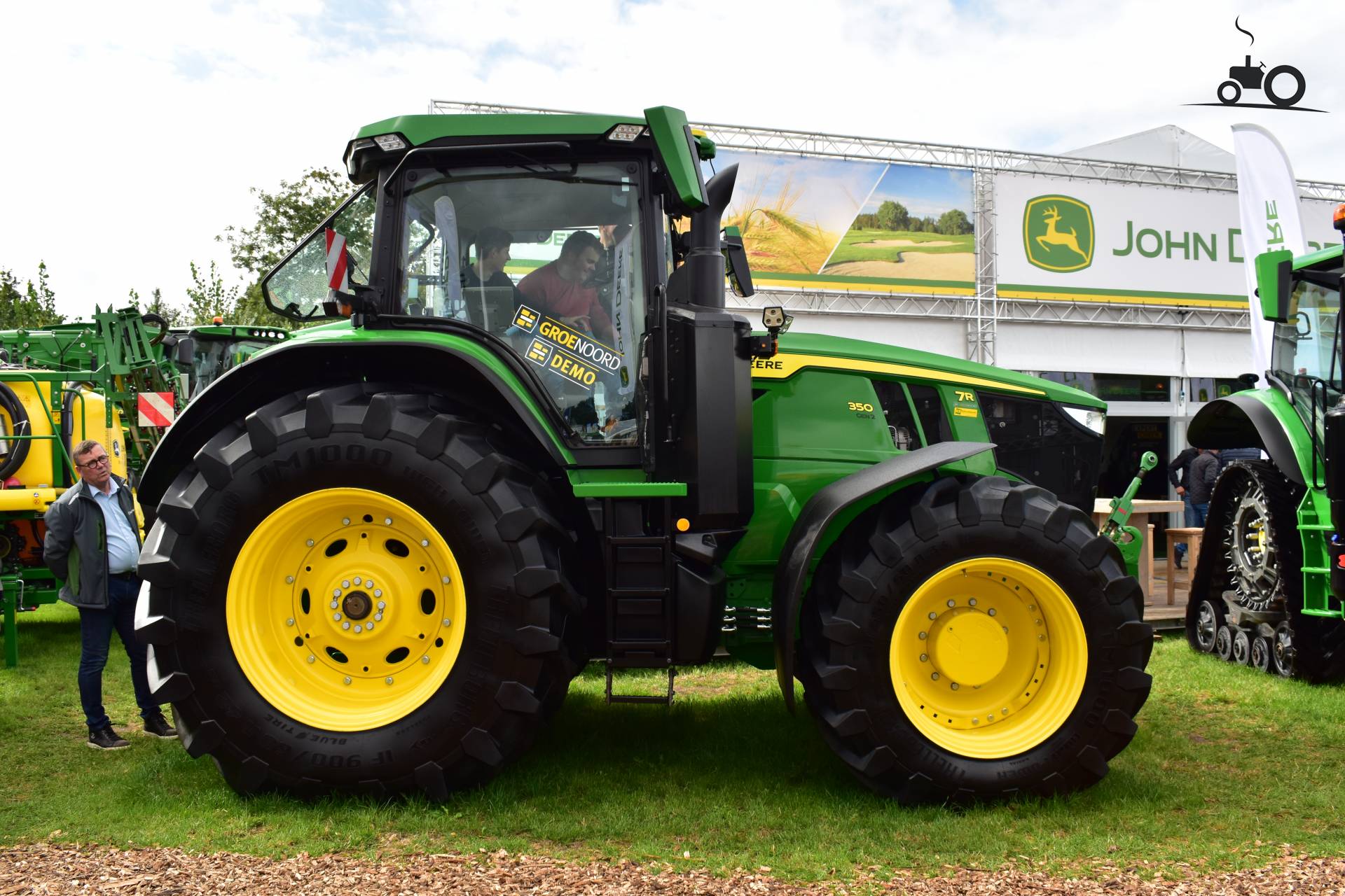 Foto John Deere 7R 350 van GroeNoord bv, Kraakman BV