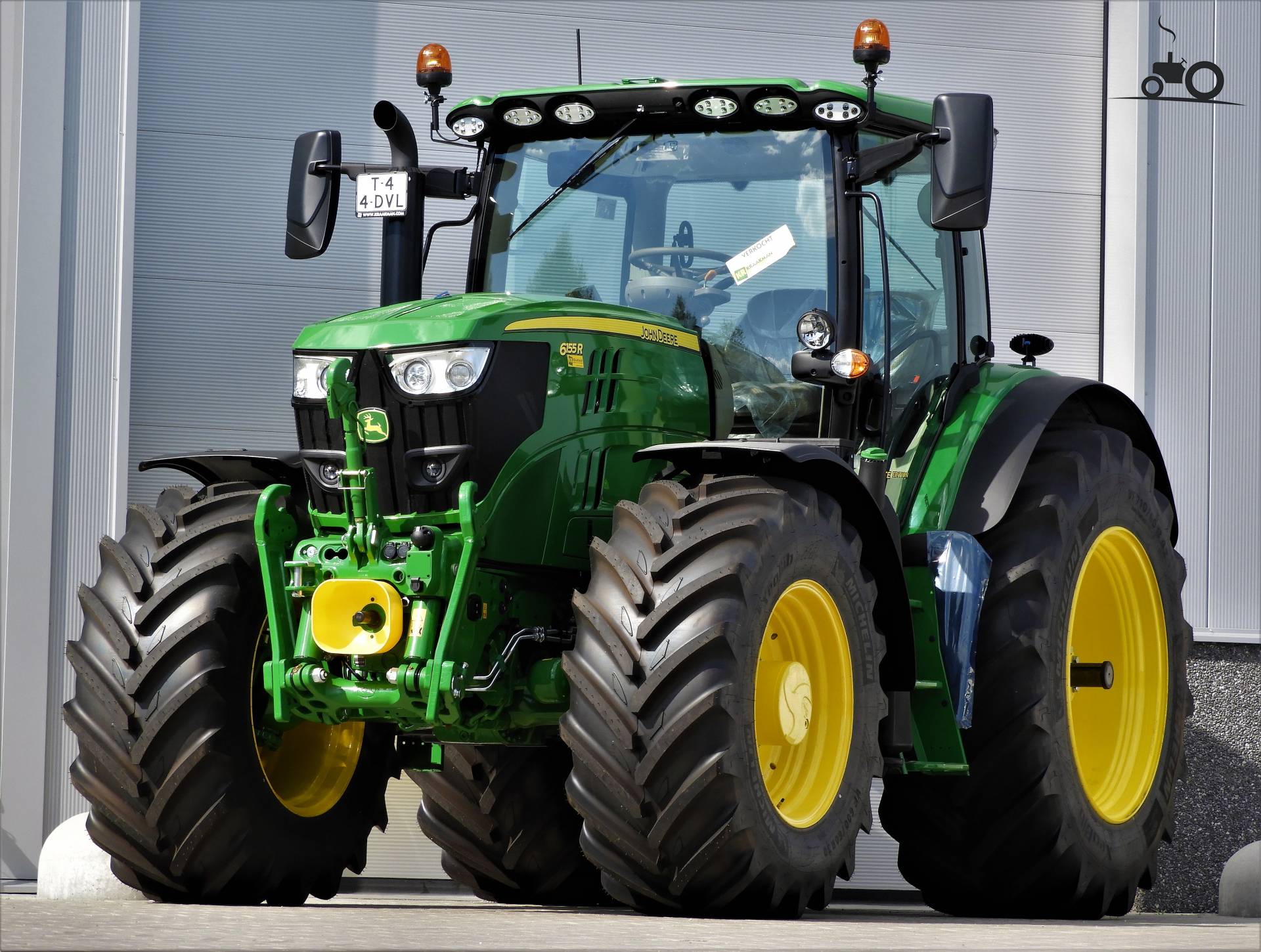 Foto John Deere 6155R van Kraakman BV