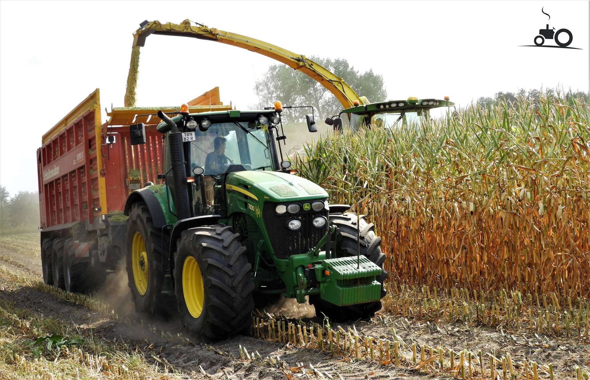 Foto John Deere 7830 #1499362