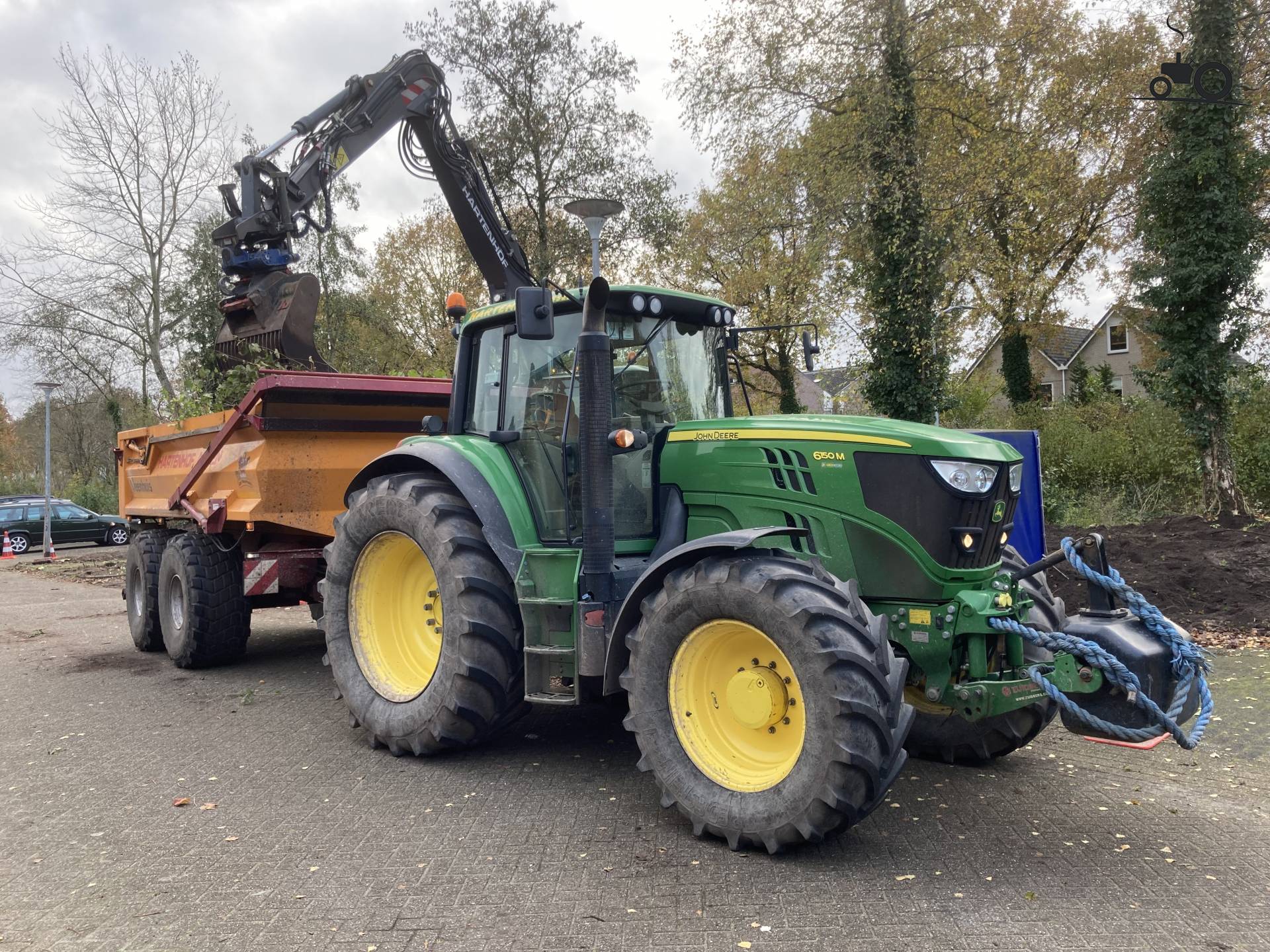 Foto John Deere 6150M van Gebr. Hartenhof BV