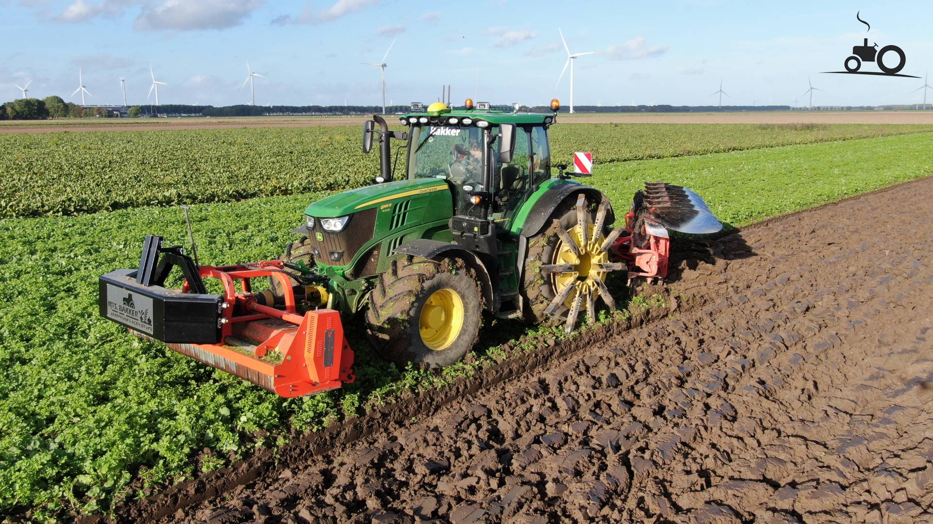 Foto John Deere 6195R #1499853