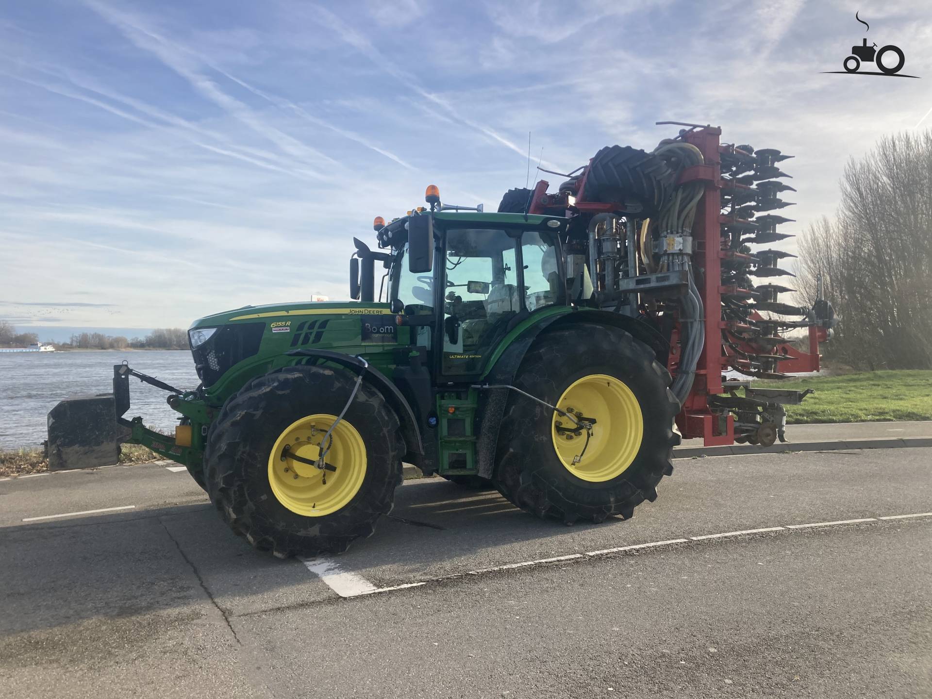 Foto John Deere 6155R van Boom agriservices