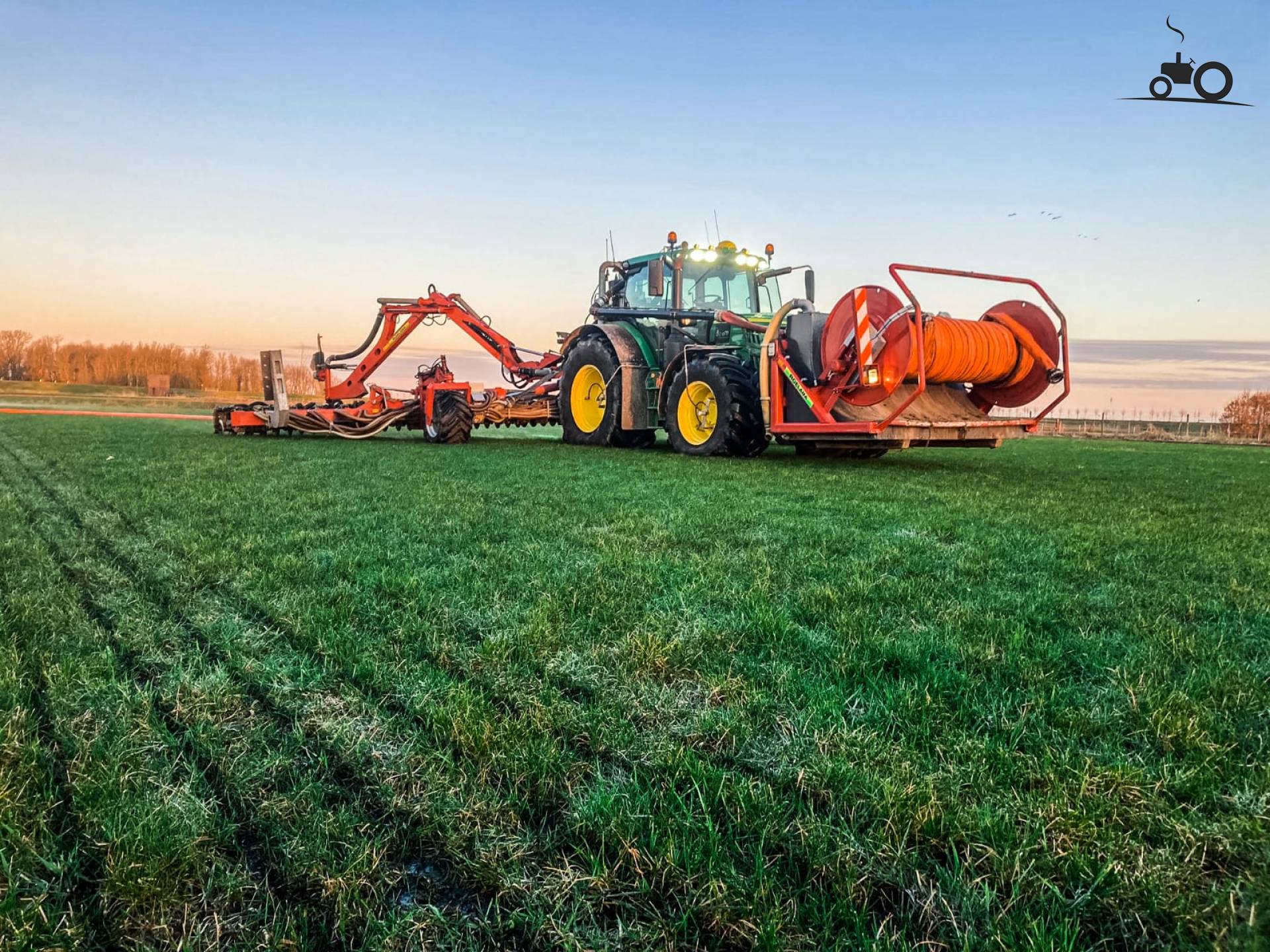 Foto John Deere 6155R van Boom agriservices