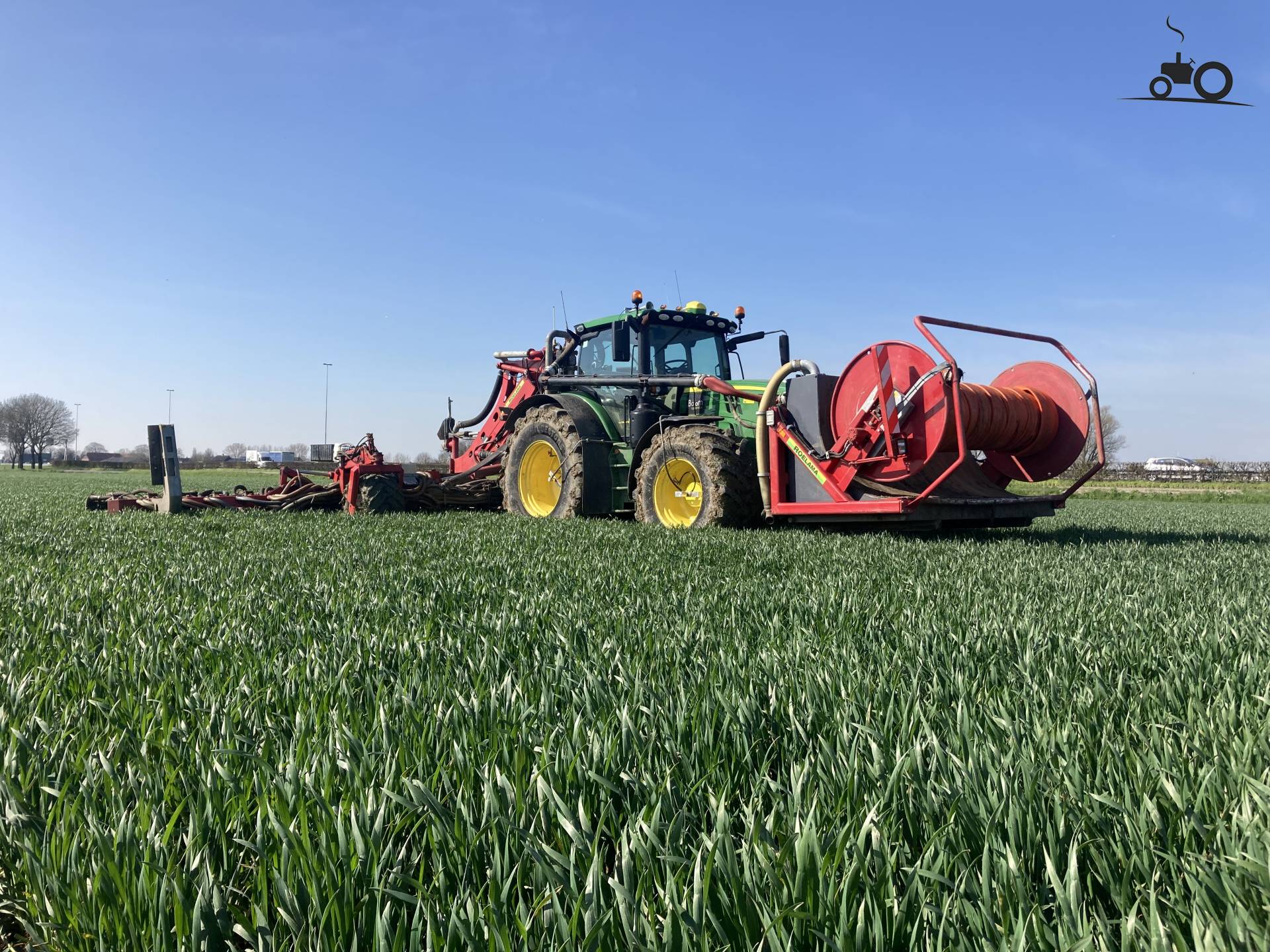 Foto John Deere 6155R van Boom agriservices