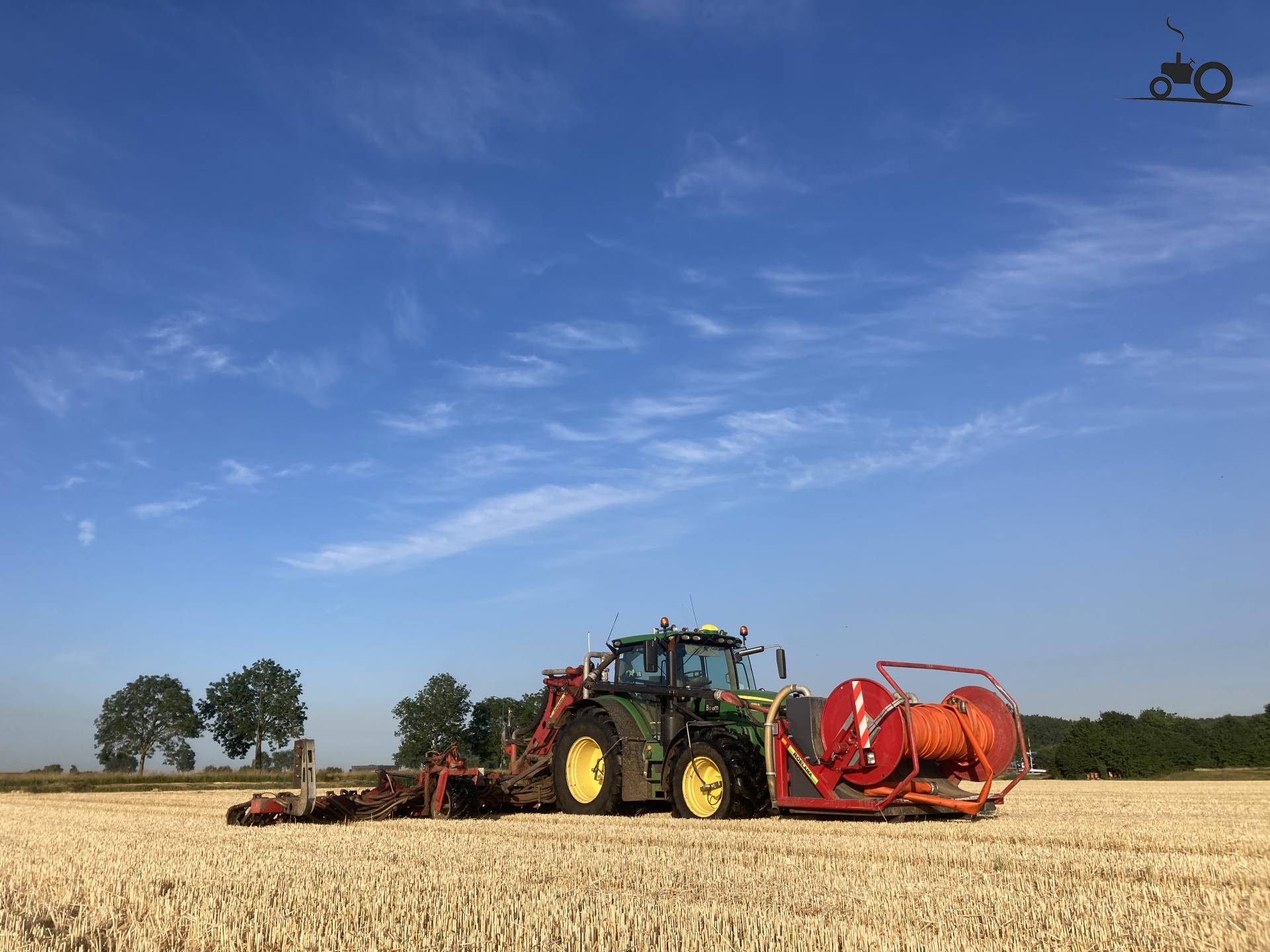Foto John Deere 6155R van Boom agriservices