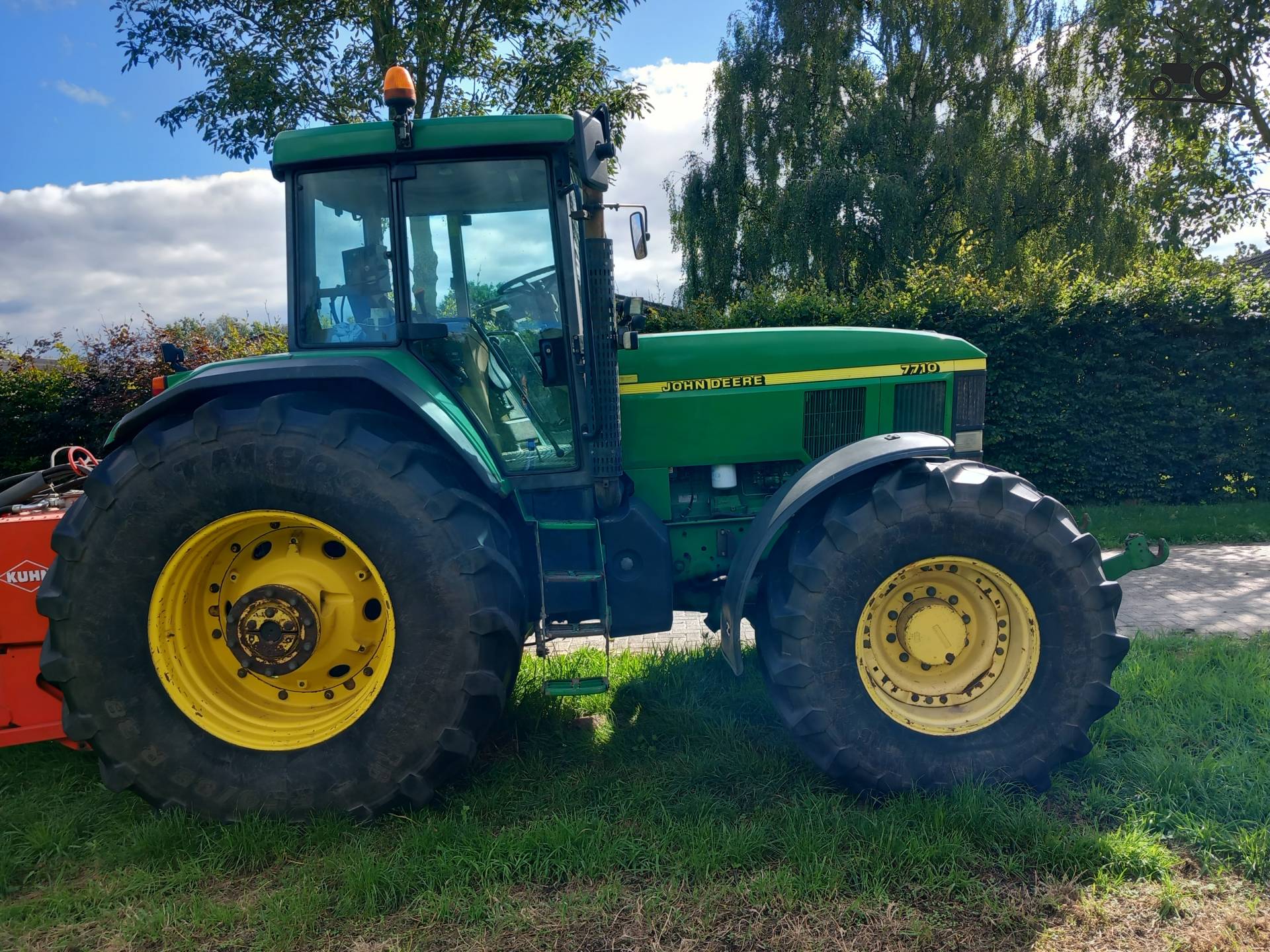 Foto John Deere 7710 van Bosmans Hilvarenbeek