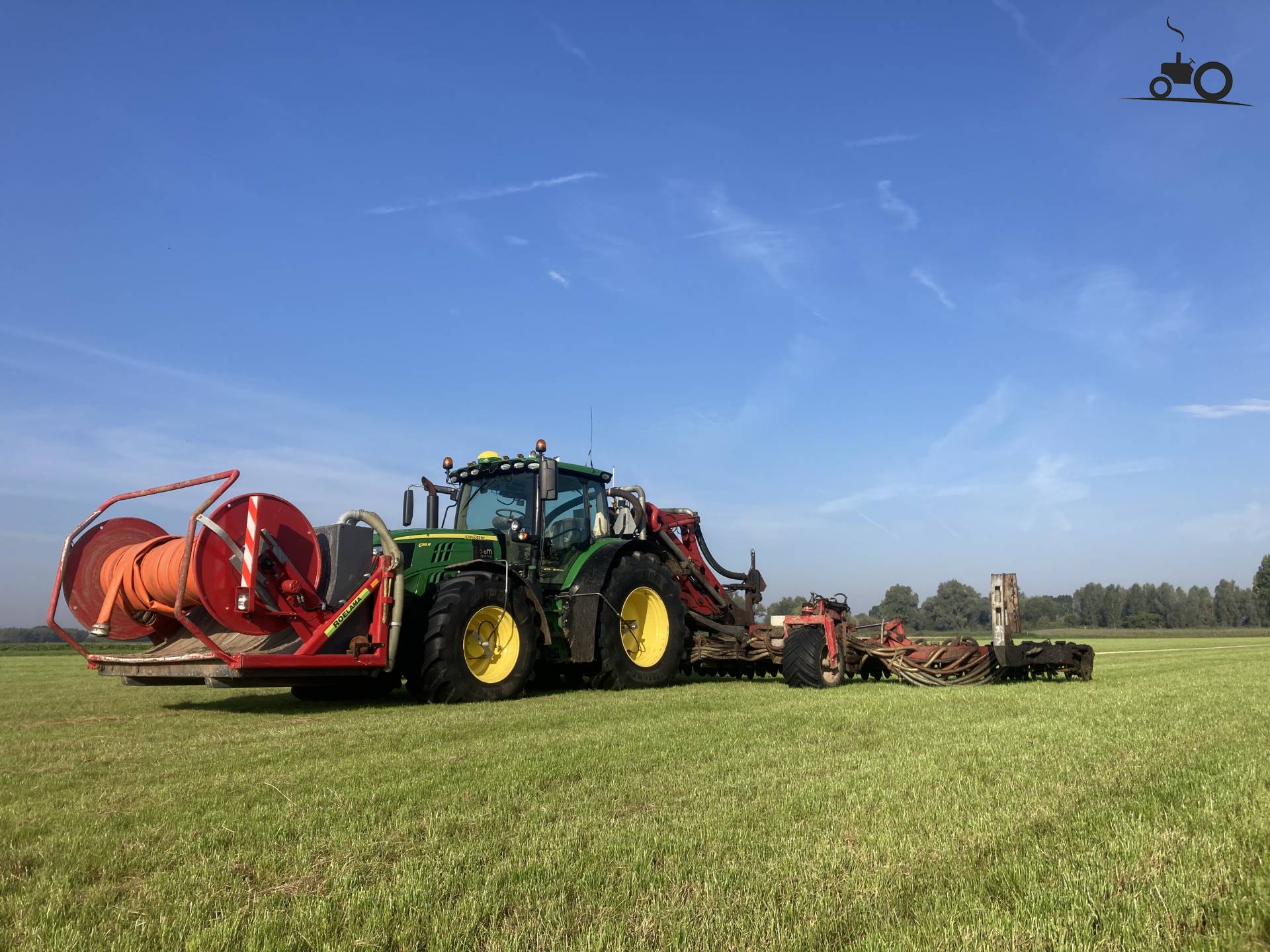 Foto John Deere 6155R van Boom agriservices