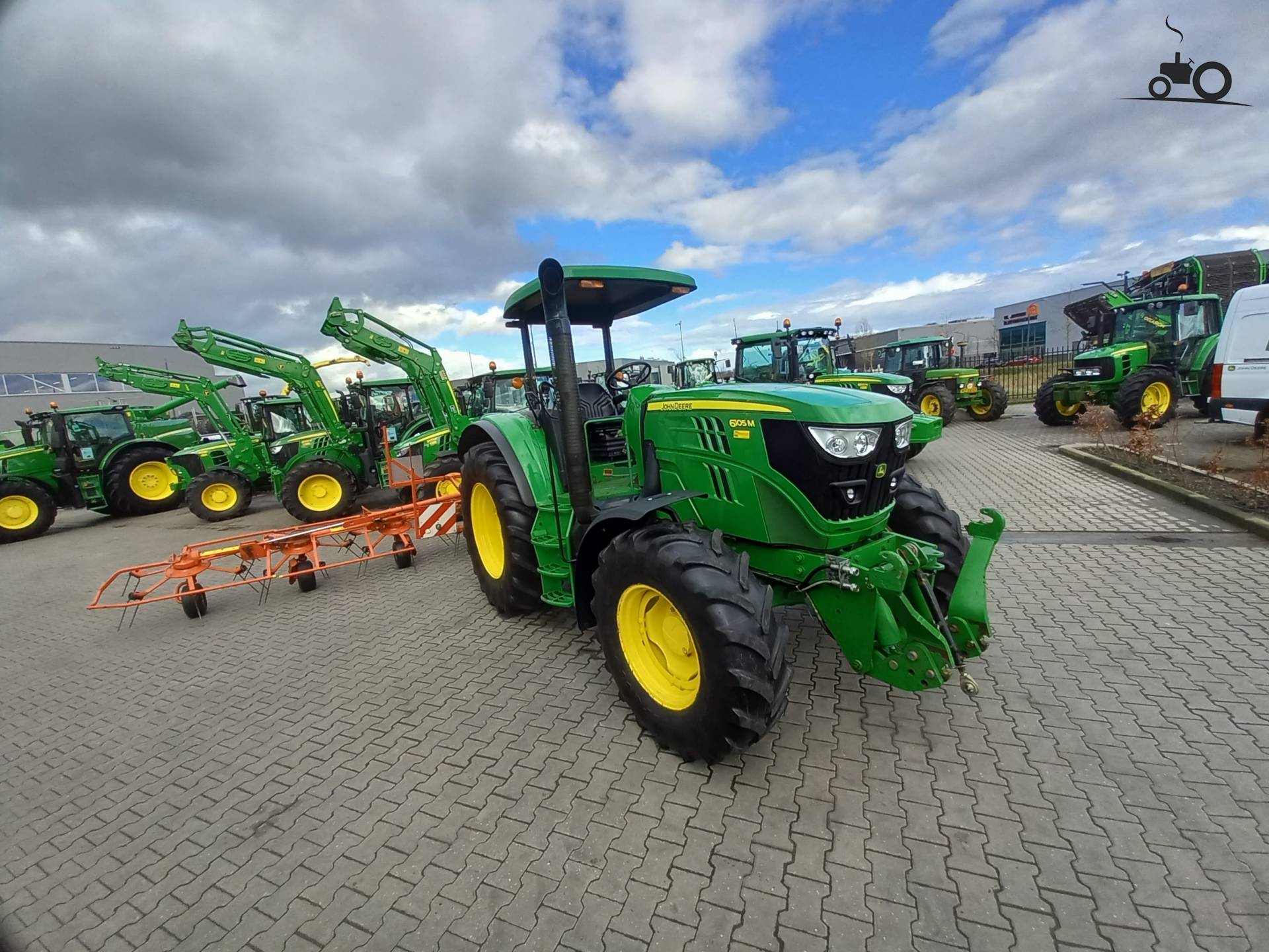 Foto John Deere 6105M van Kraakman BV