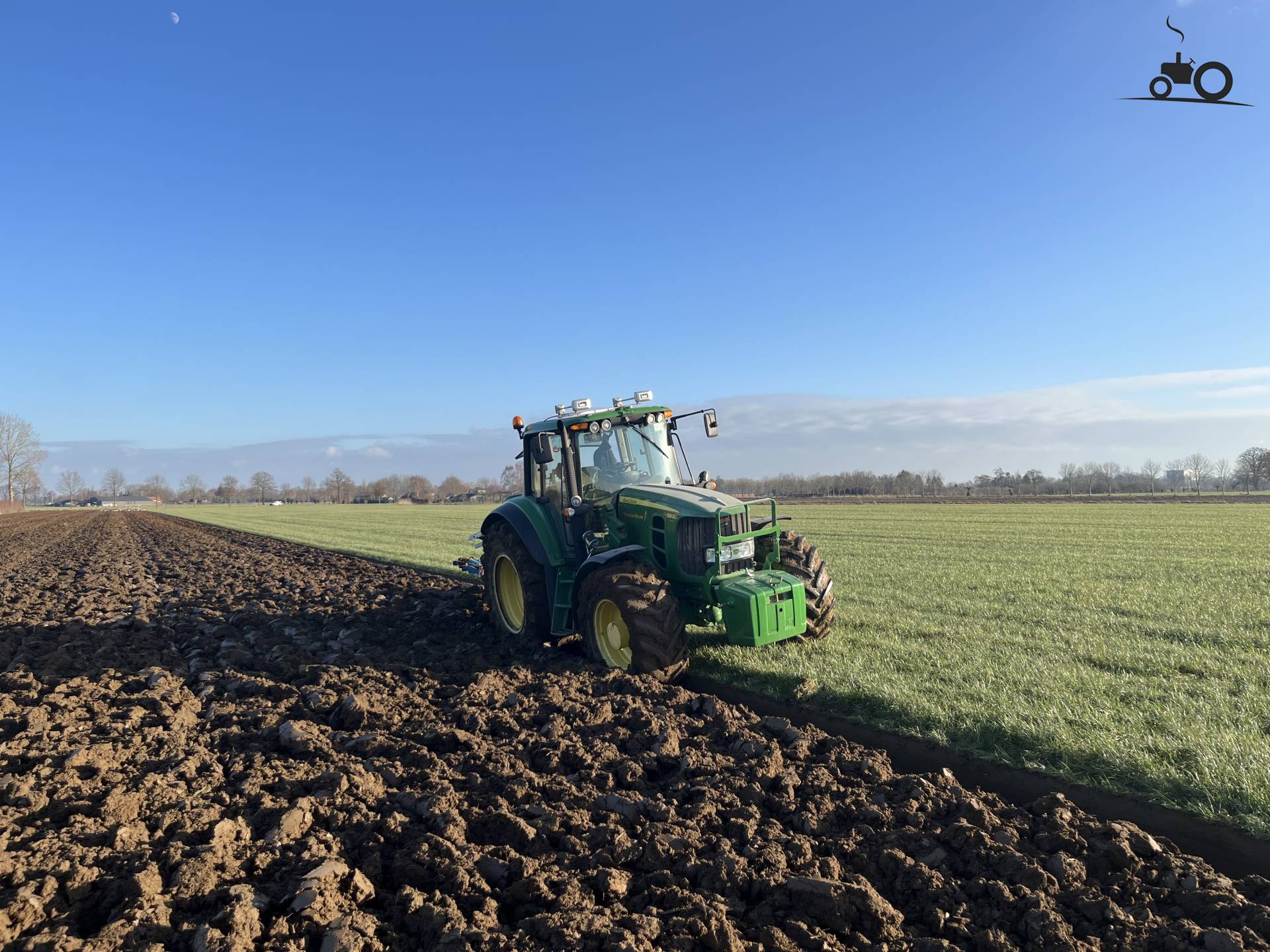 Foto John Deere 6830 Premium van Maatschap Beulink