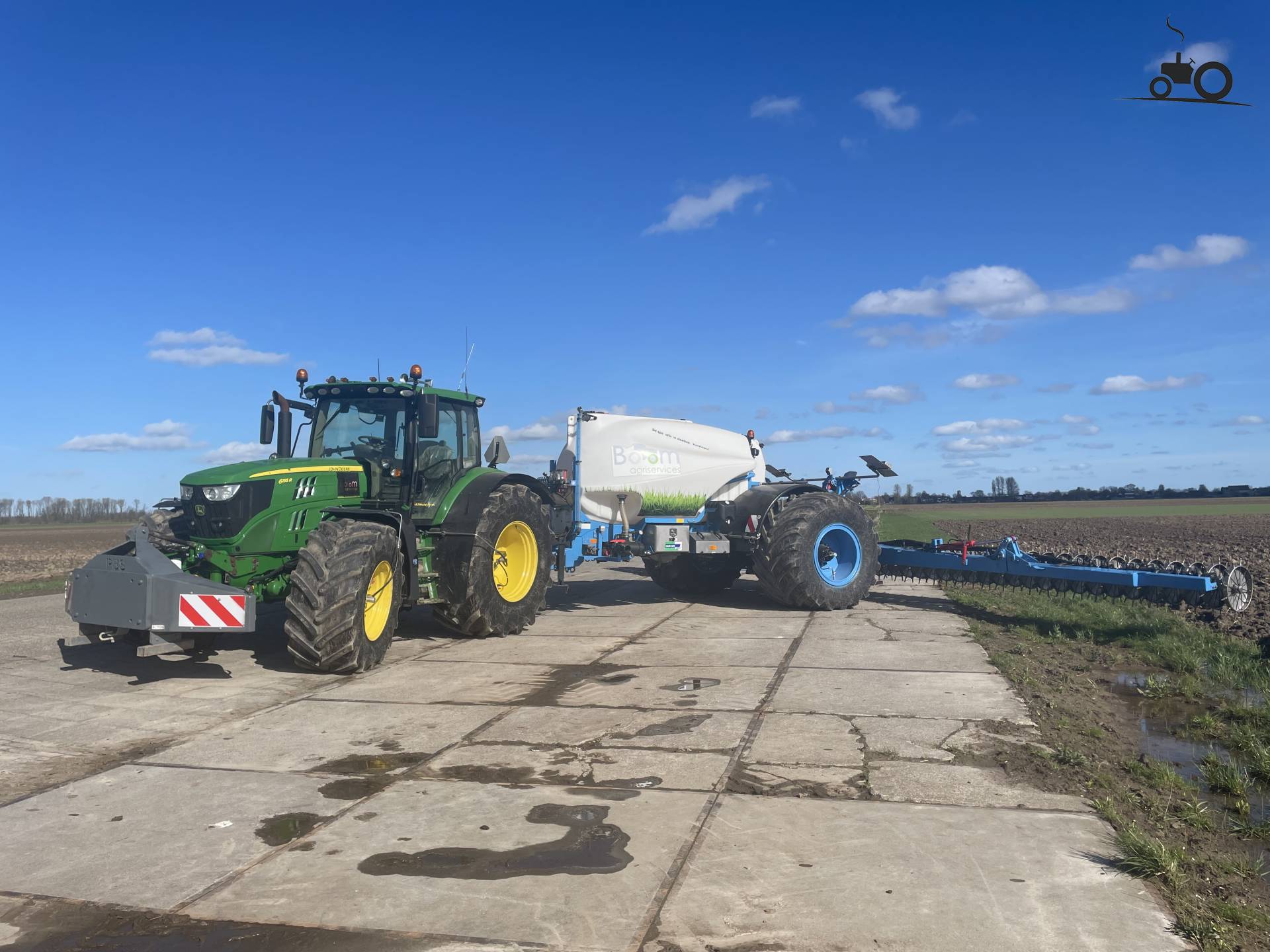 Foto John Deere 6155R van Boom agriservices