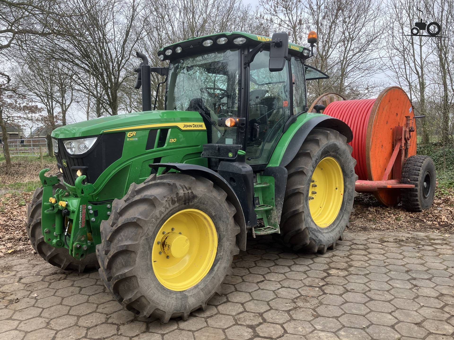 Foto John Deere 6R 130 van Gebr. Hartenhof BV