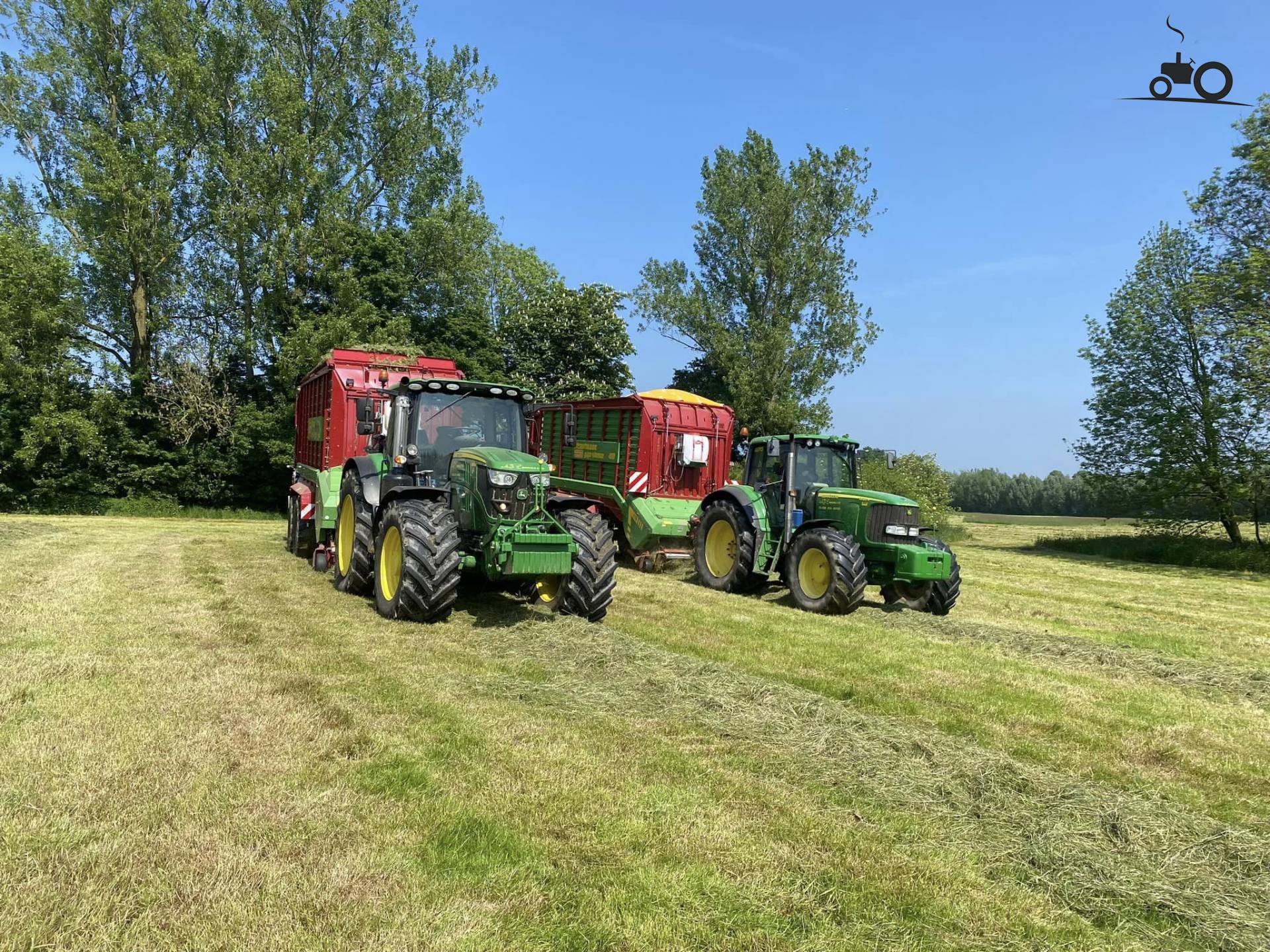 Foto John Deere Meerdere van A.j. Looman & Zn.