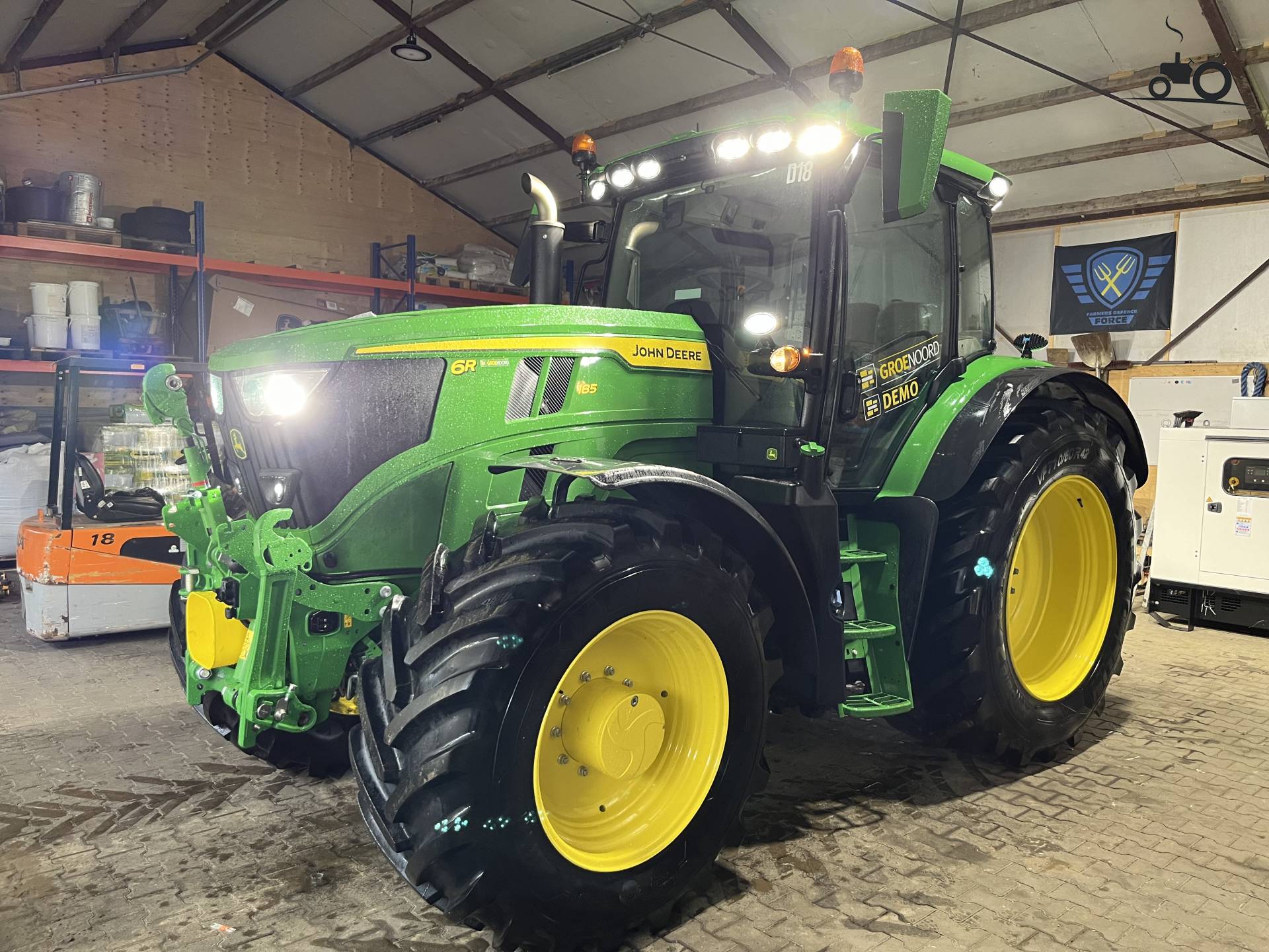 Foto John Deere 6R 185 #1576458