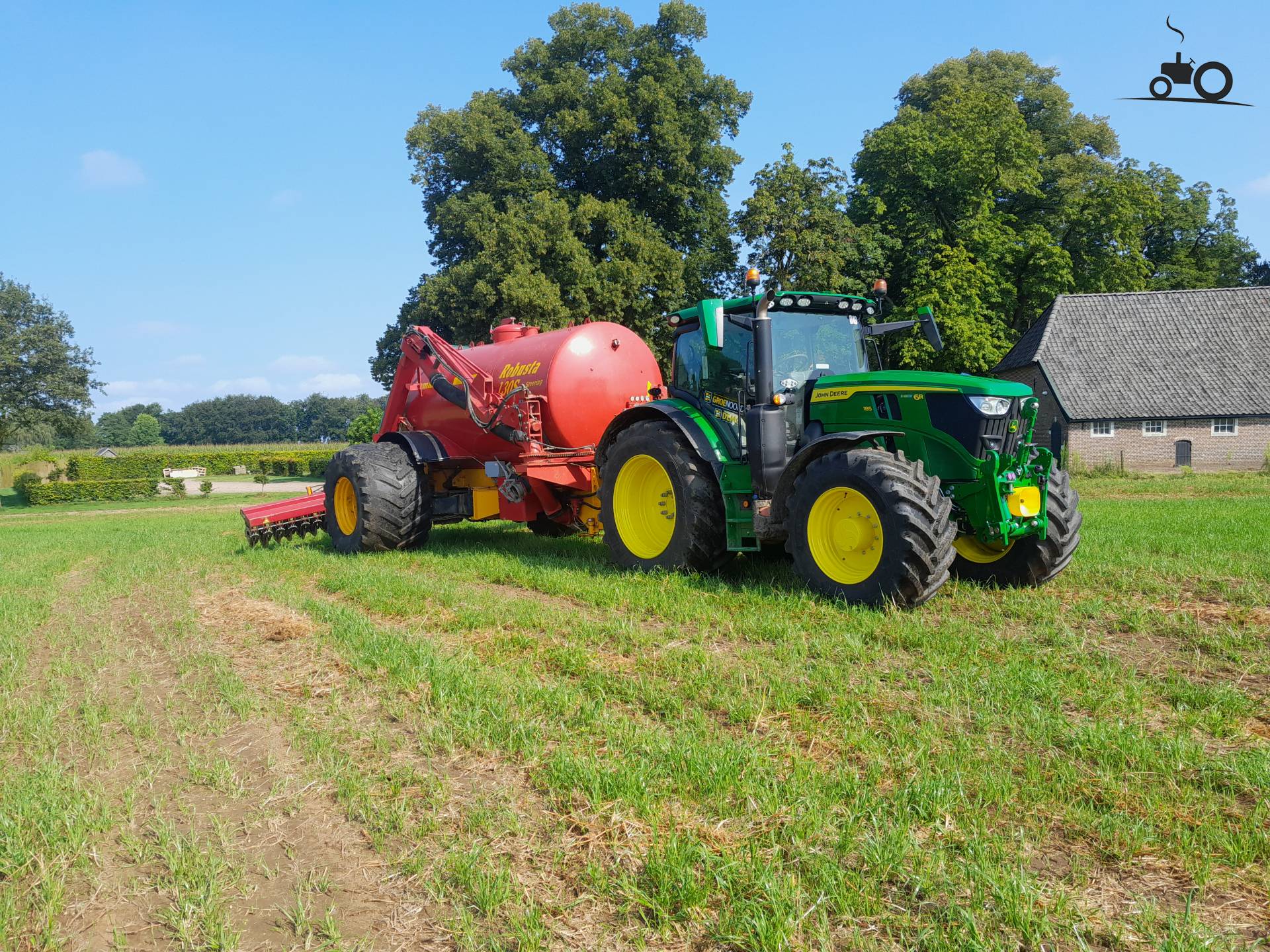 Foto John Deere 6R 185 van Smeitink Hummelo