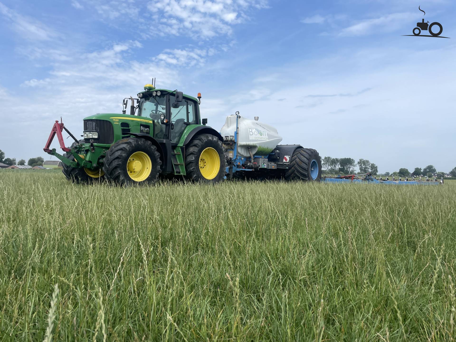 Foto John Deere 7530 Premium van Boom agriservices