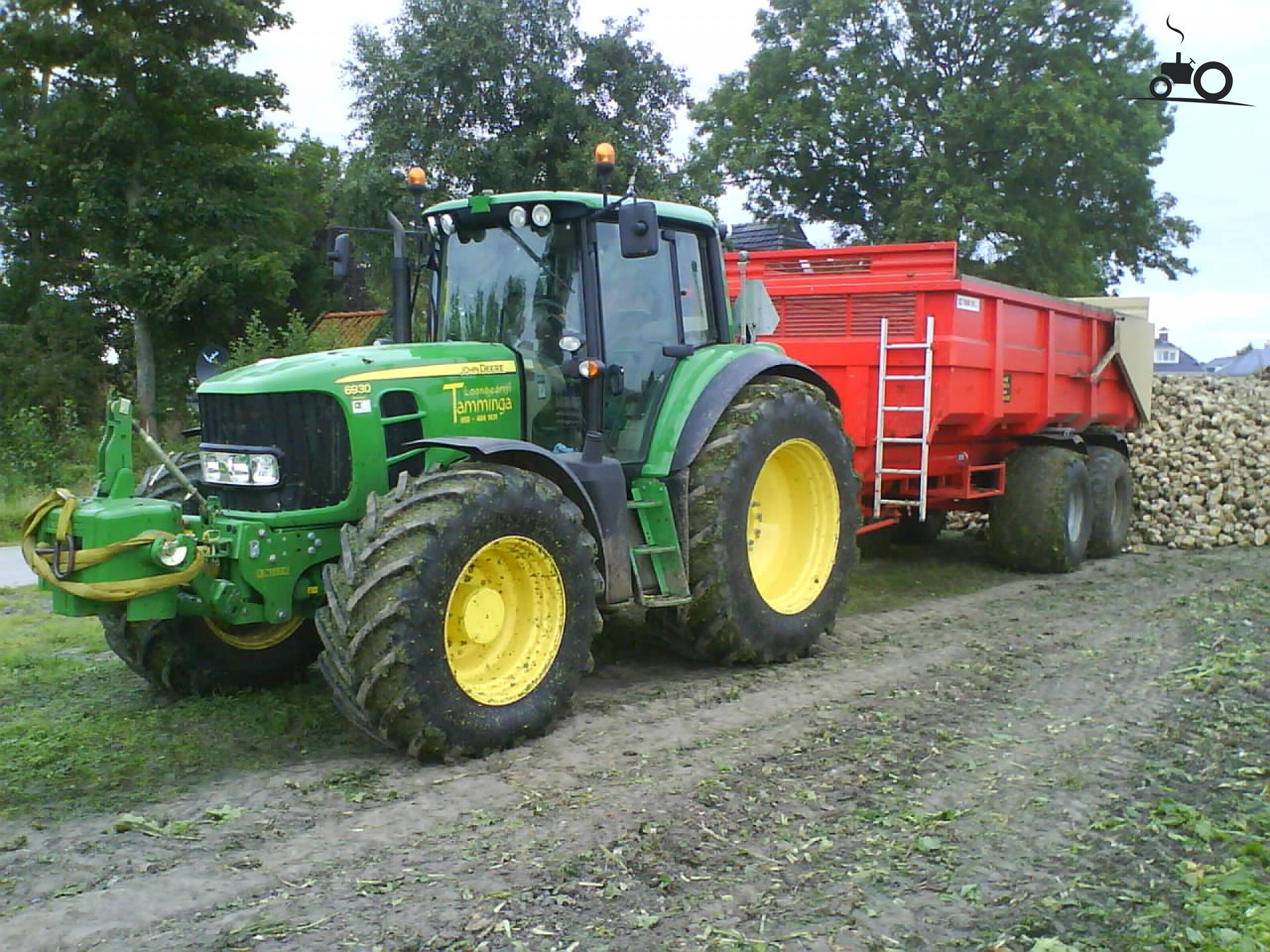 Foto John Deere 6930 van Loonbedrijf Tamminga