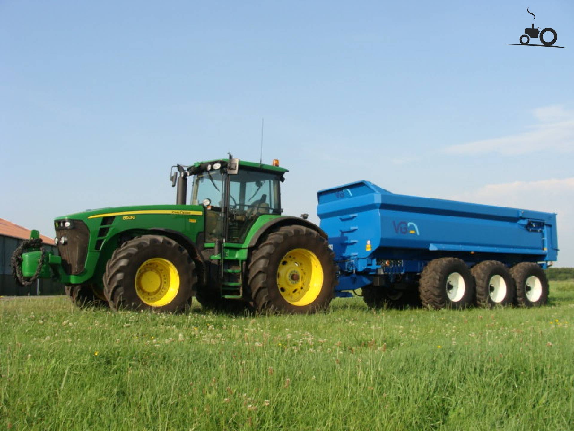 Foto John Deere 8530 #374650