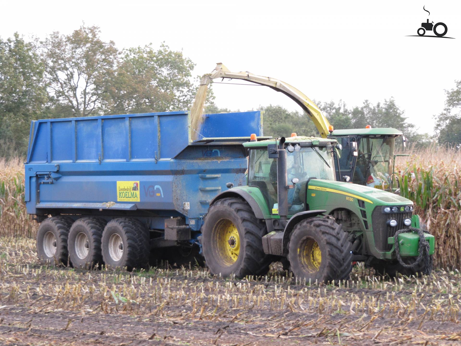 Foto John Deere 8530 #411657