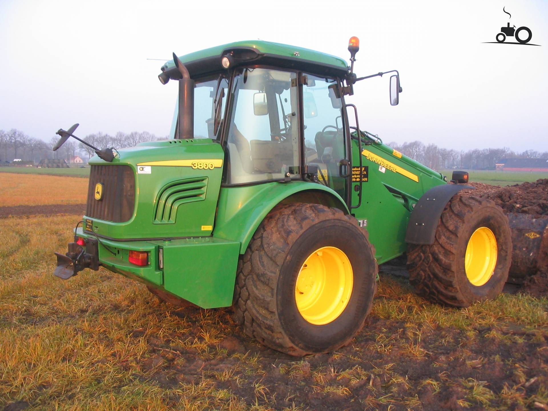 Foto John Deere 3800 van Loonbedrijf Tamminga