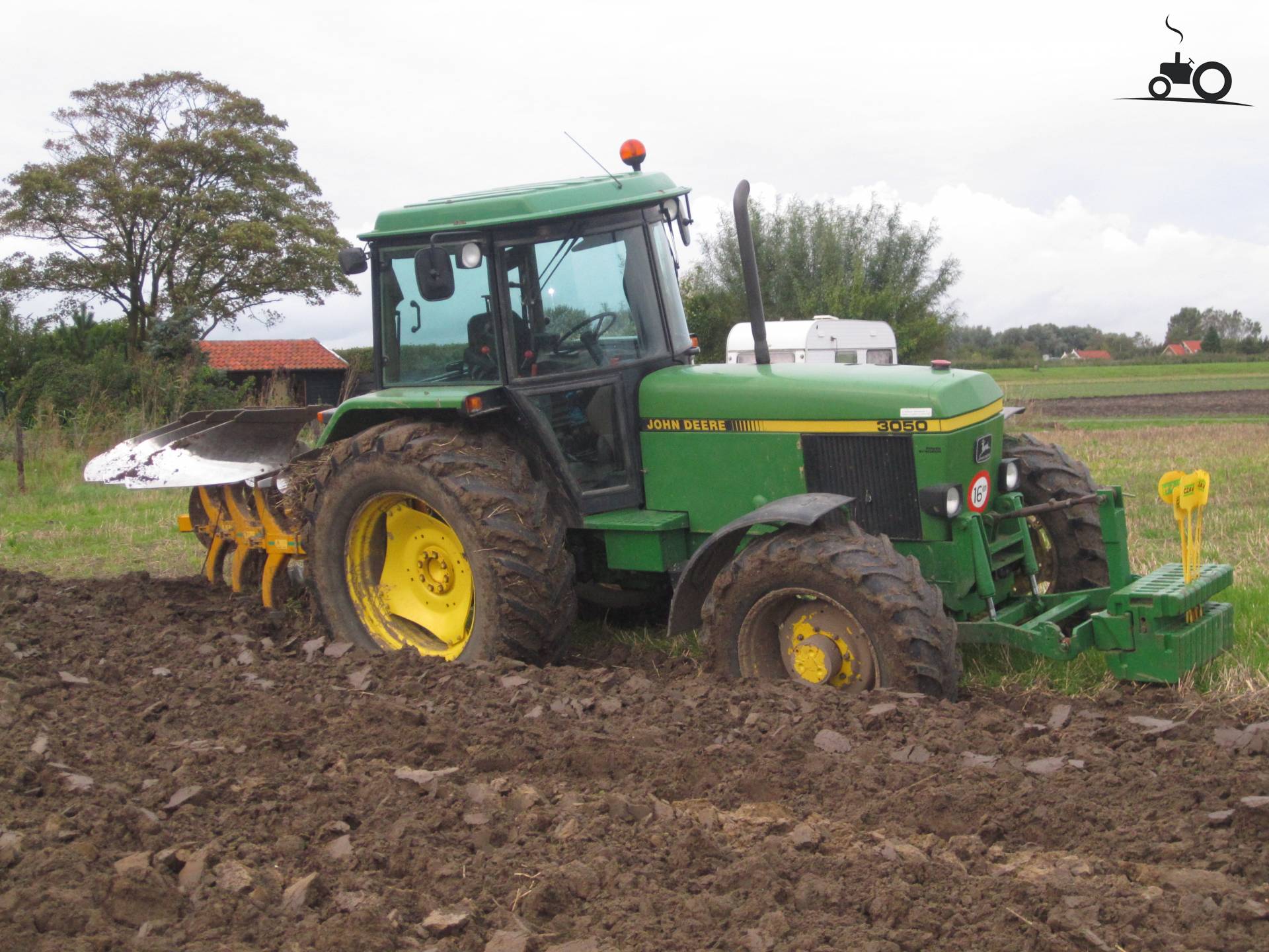 Foto John Deere 3050 van De Lange