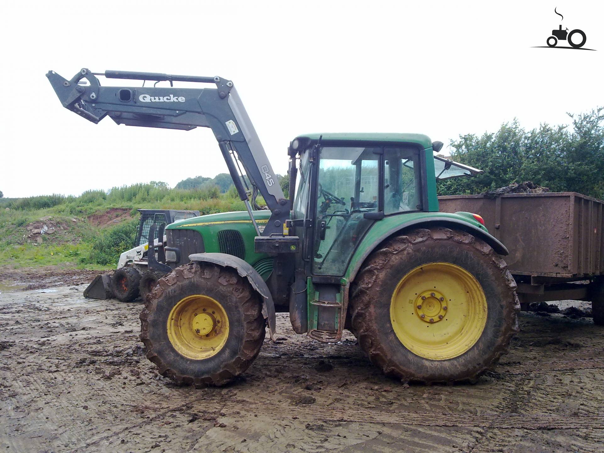 Foto John Deere 6420 van Gr Morgan