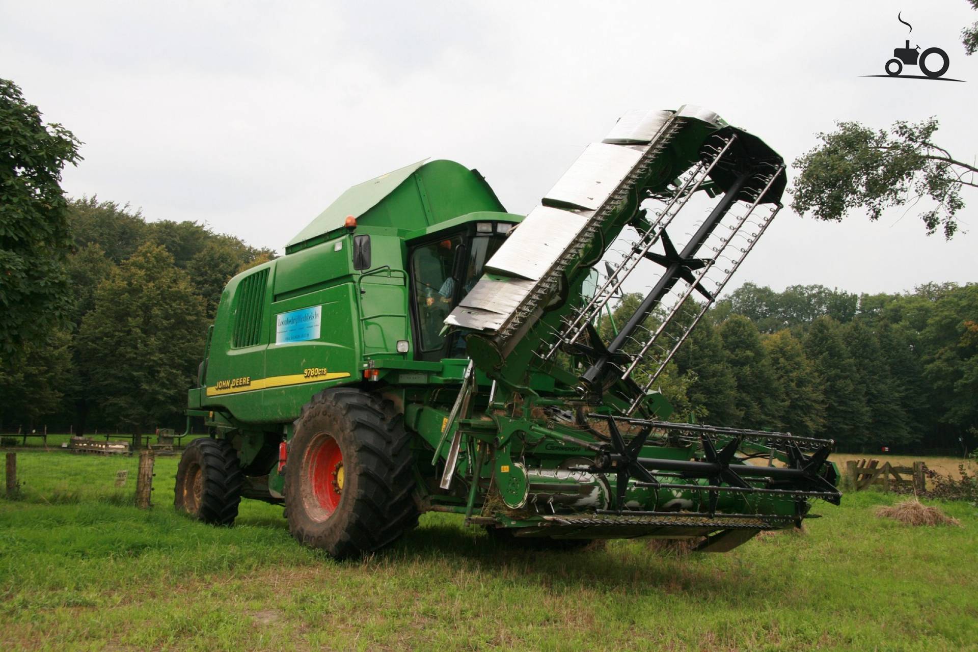Foto John Deere 9780 CTS van Http://www.jtnfotografie.nl