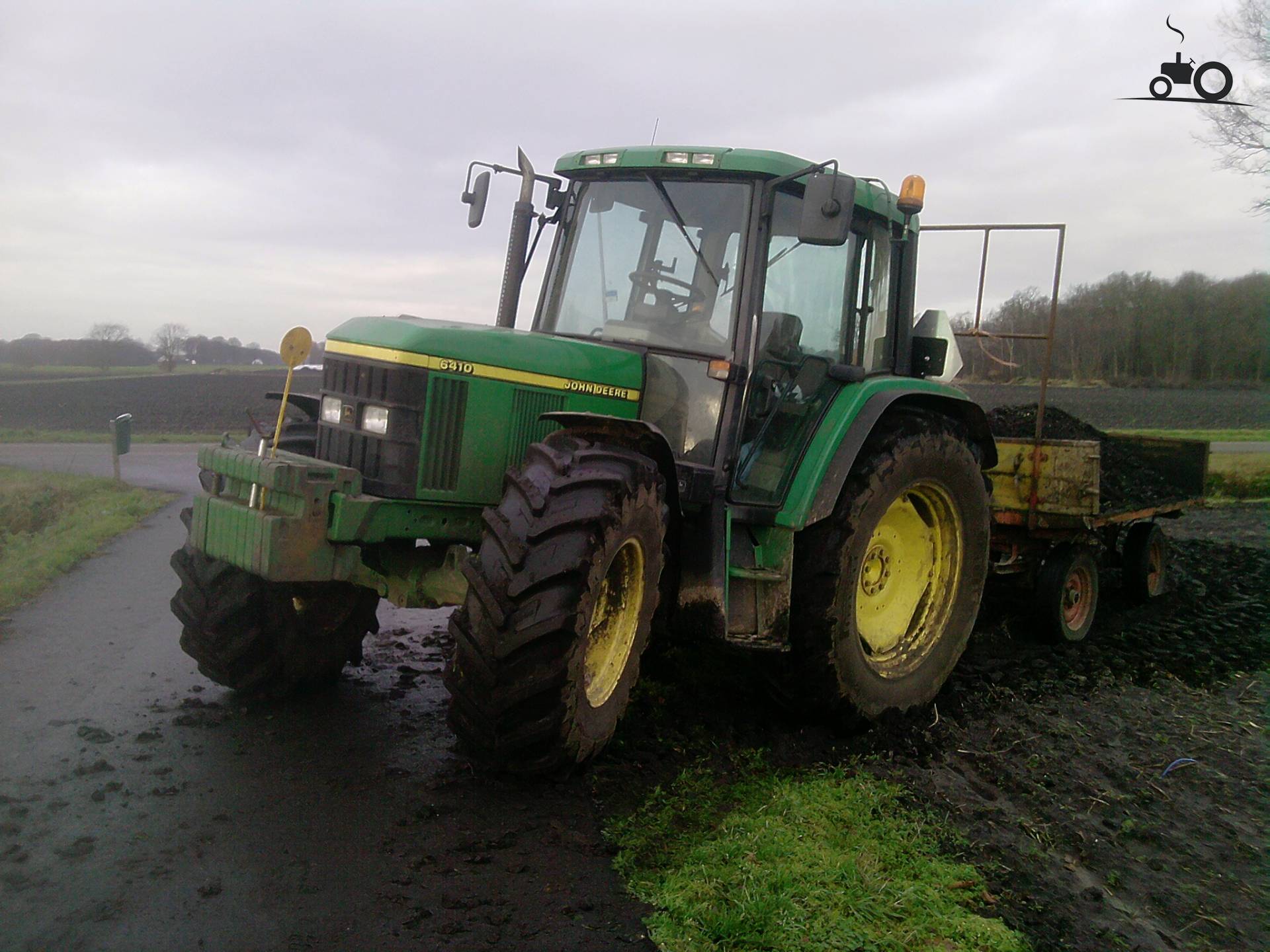 Foto John Deere 6410 van Akkerbouwbedrijf Schelhaas