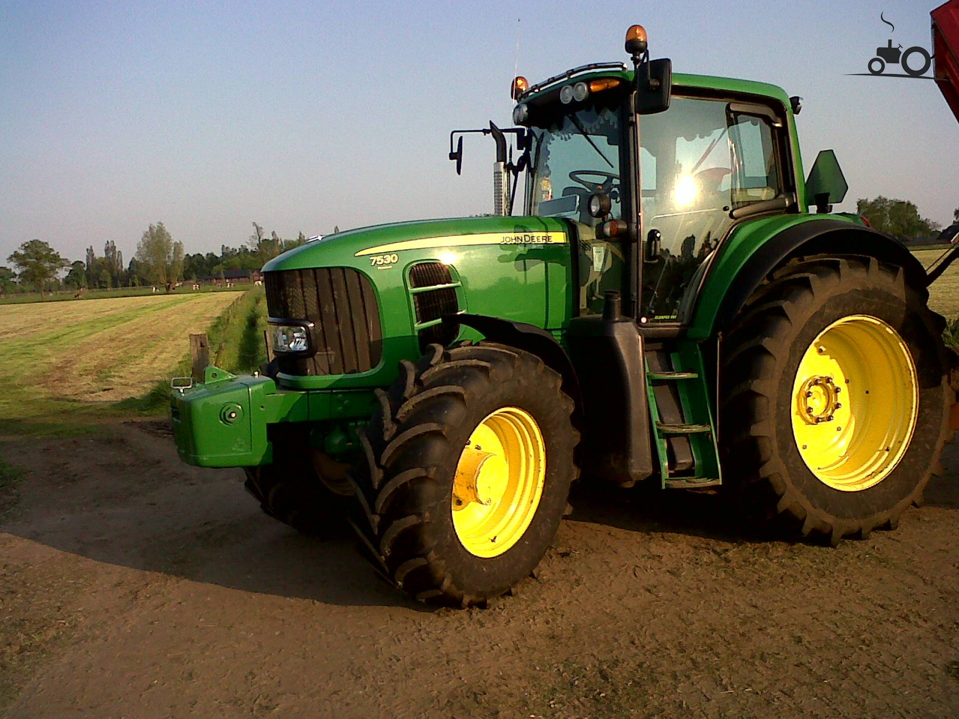 Foto John Deere 7530 Premium van Firma Ten Voorde