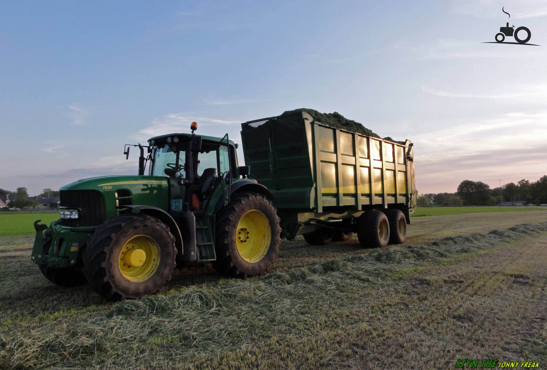 Foto John Deere 7530 Premium van Backx / Batraco