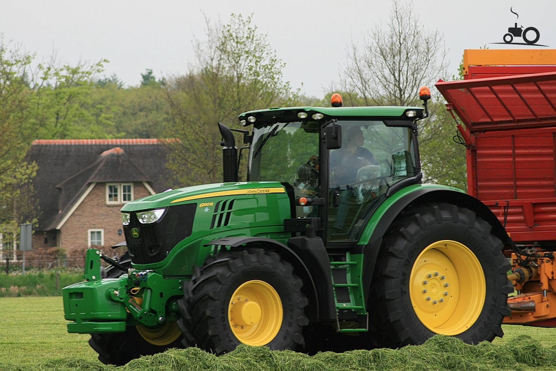 Foto John Deere 6190R #662416
