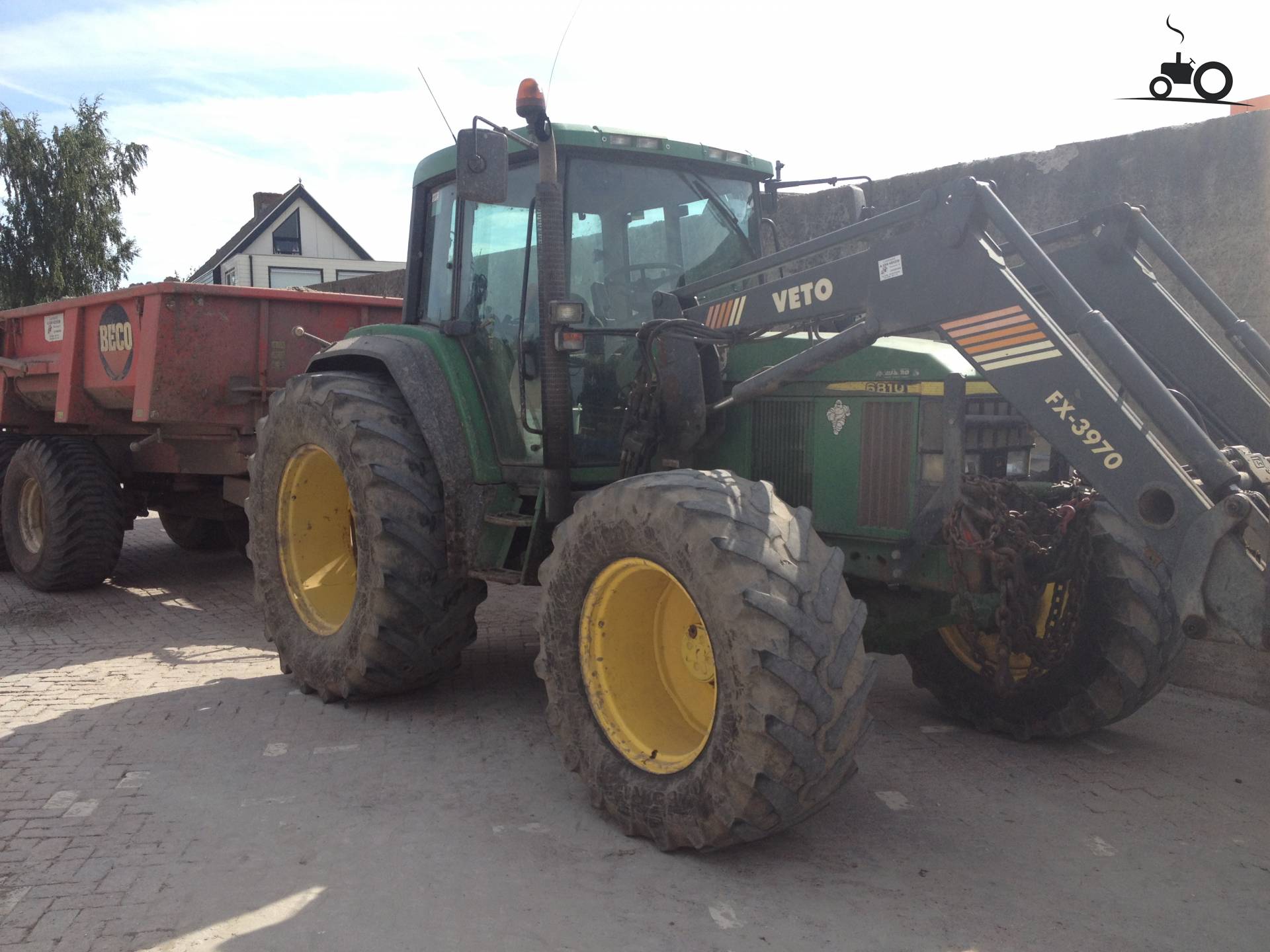 Foto John Deere 6810 #683397