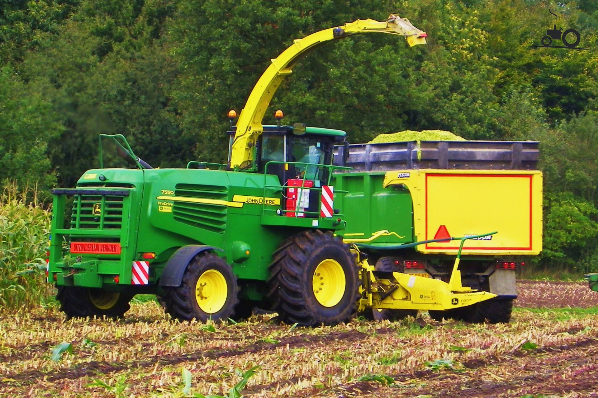 Foto John Deere 7550 #693753