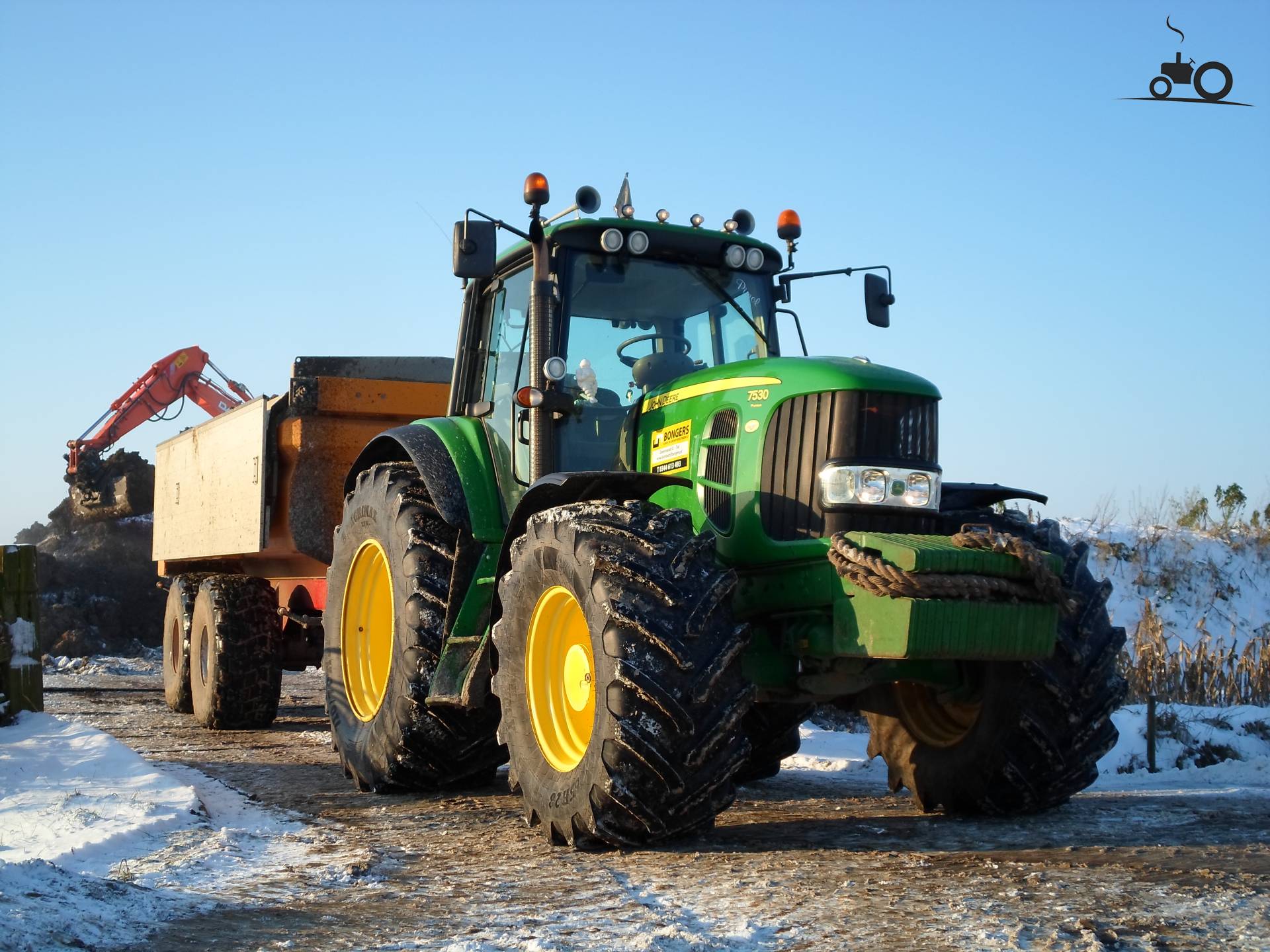 John Deere 7530 Premium - United Kingdom - Tractor picture #722747