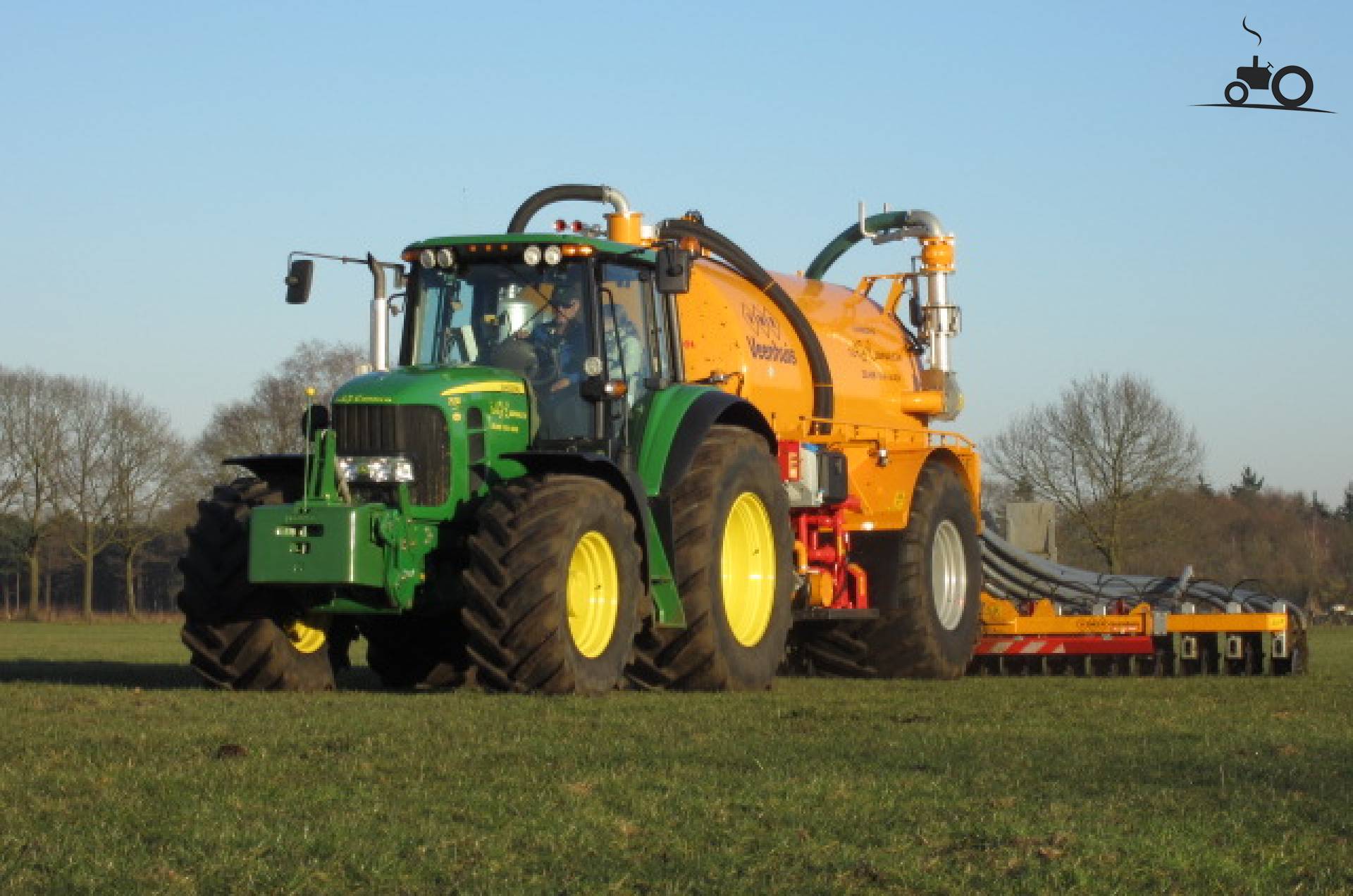 Foto John Deere 7530 Premium van A.j. Looman & Zn.