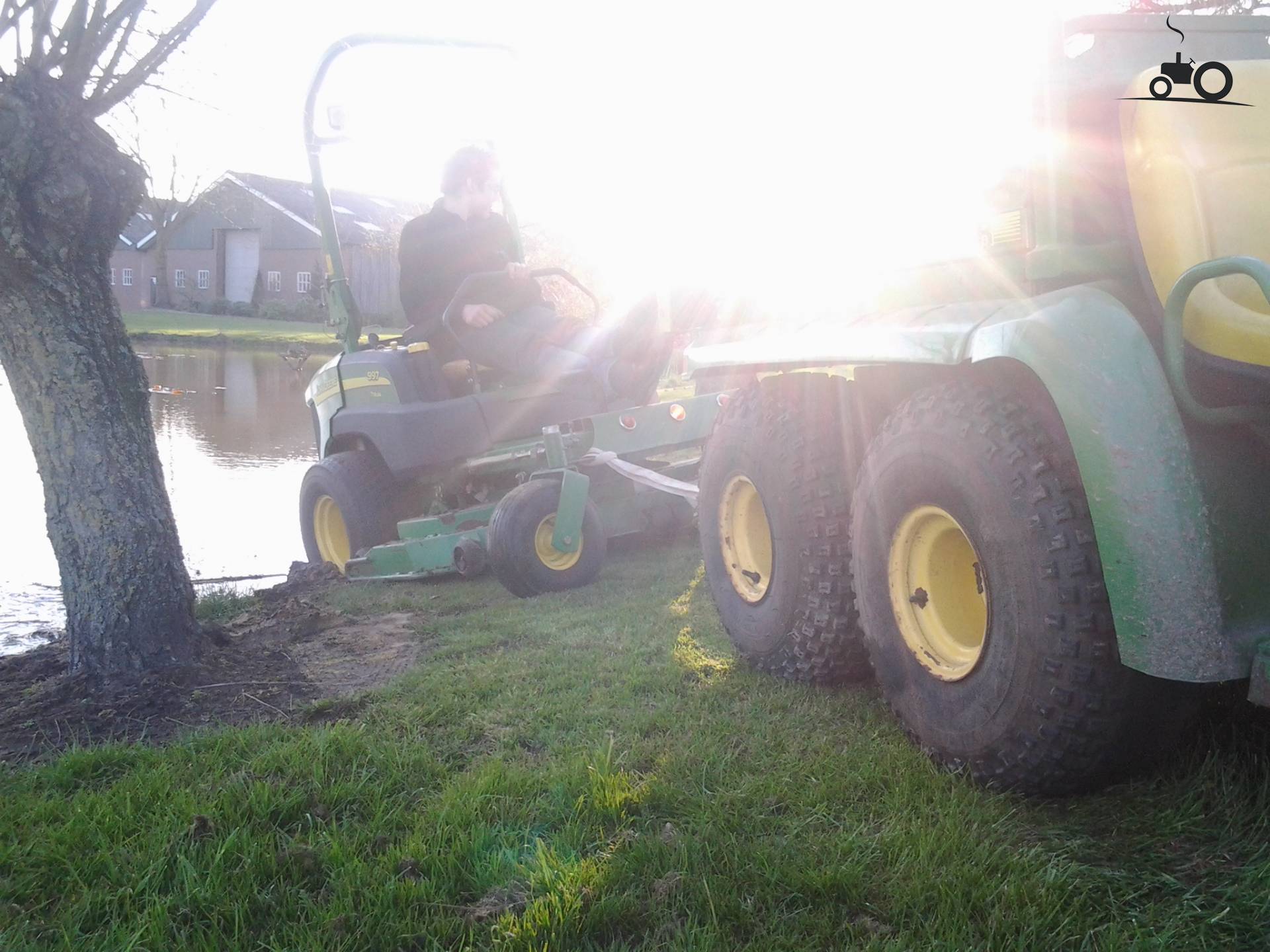 Foto John Deere Grasmaaier #750391