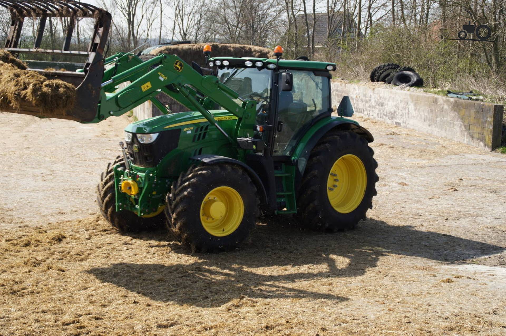 Foto John Deere 6140R van Willy Verstraaaten