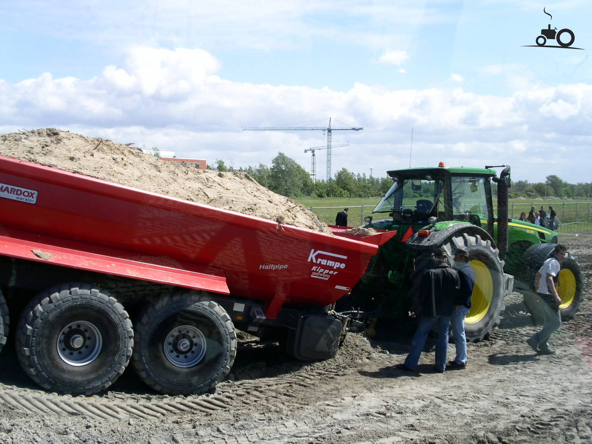 Foto John Deere 8530 van Geert-Jan De Kok BV