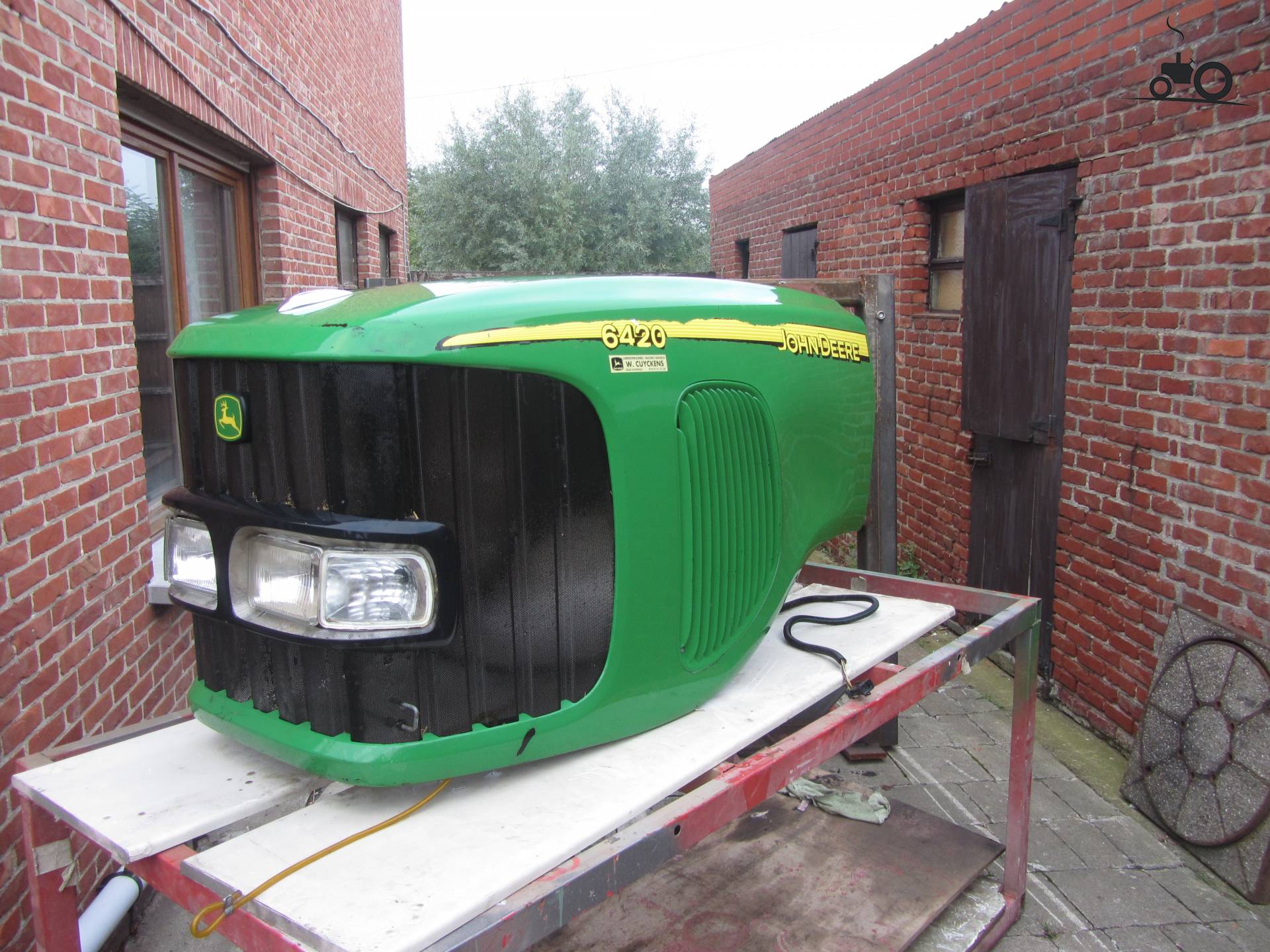 Foto John Deere 6420 van BVba Wiljoco