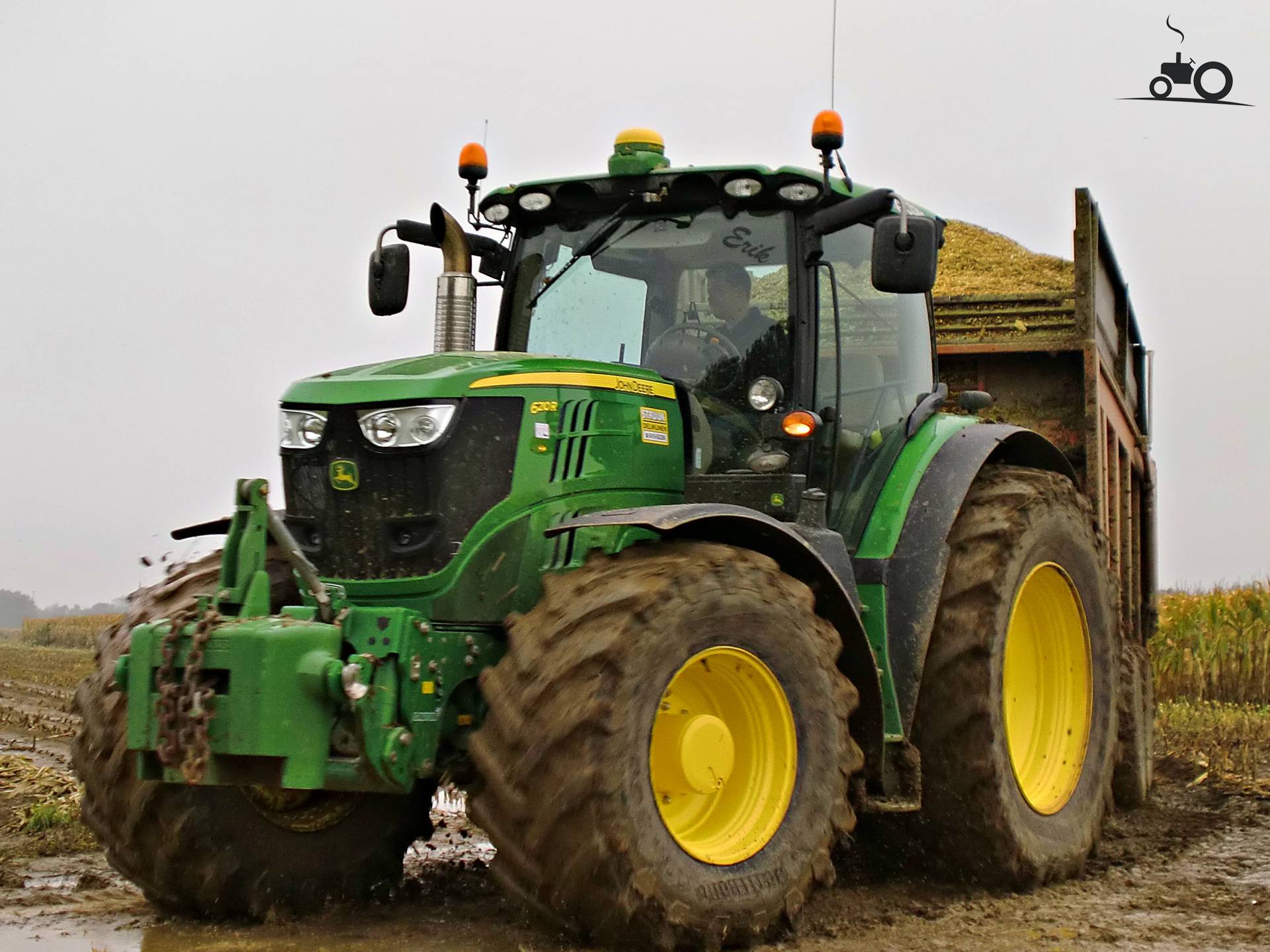 John Deere 6210R - France - Tracteur image #801350