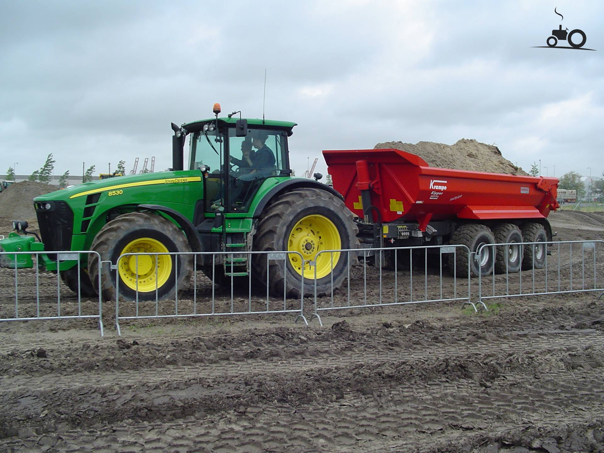 Foto John Deere 8530 van Geert-Jan De Kok BV