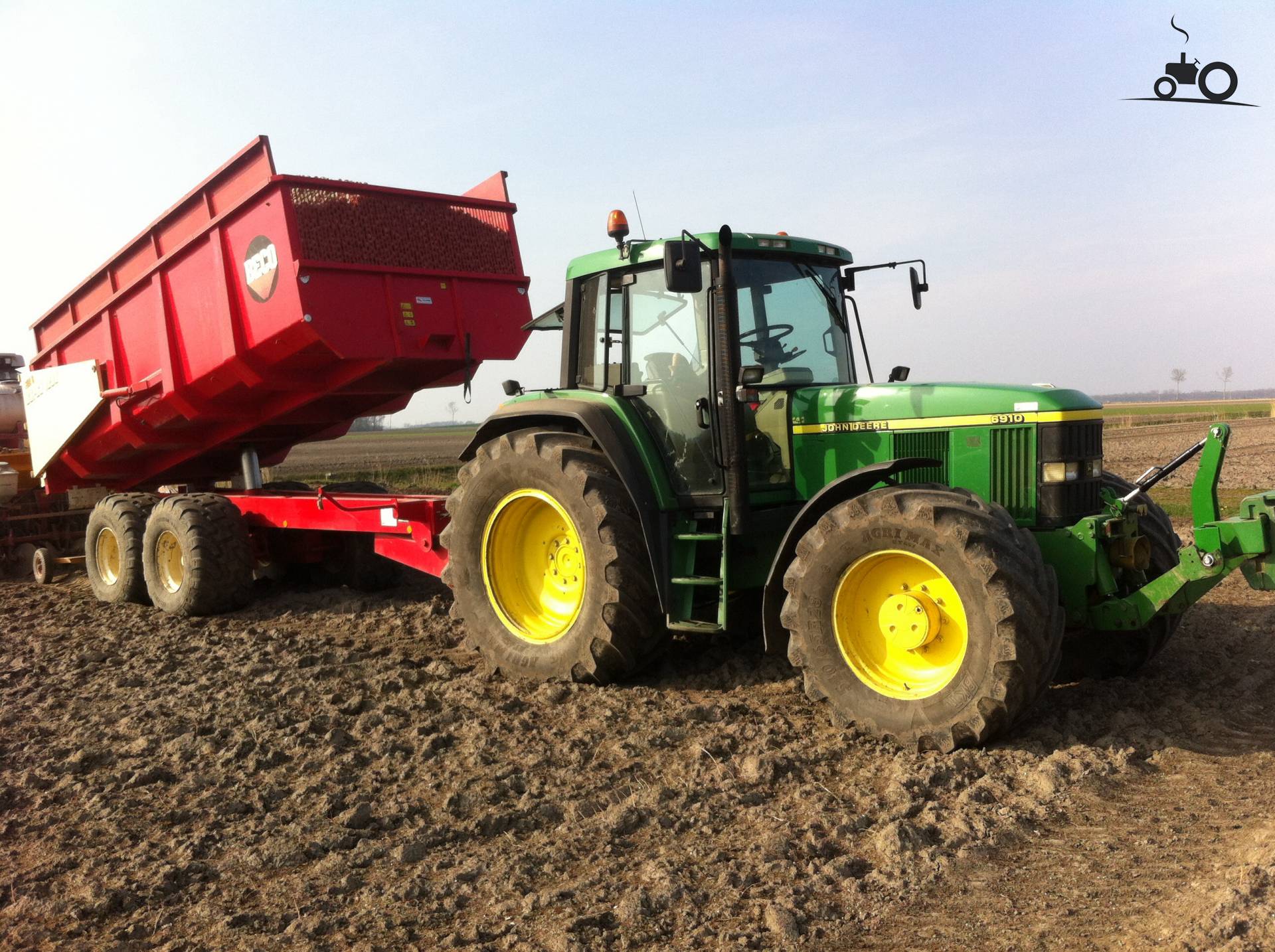 Foto John Deere 6910 #835459