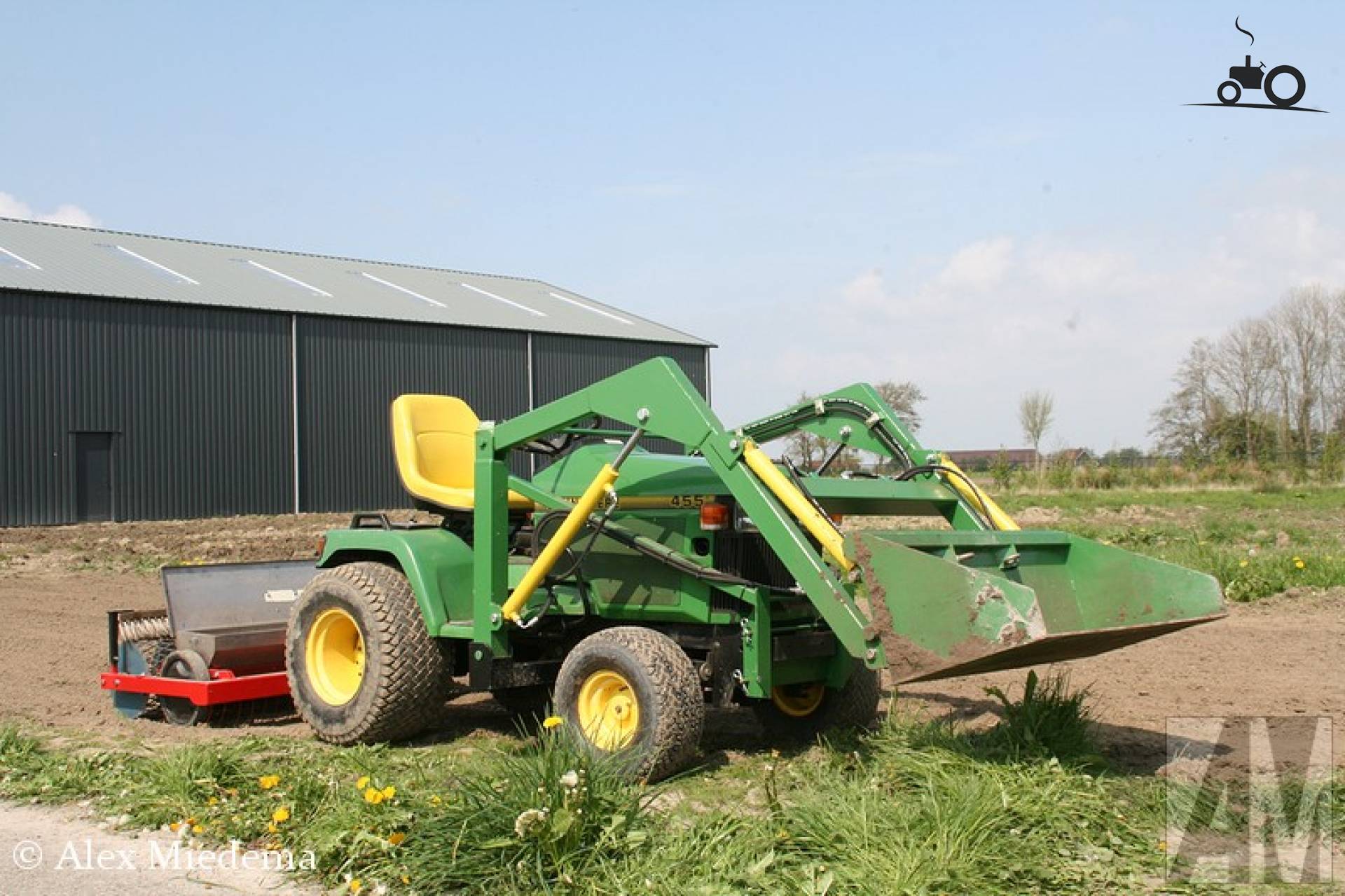John Deere 455 - Österreich - Traktor foto #841424