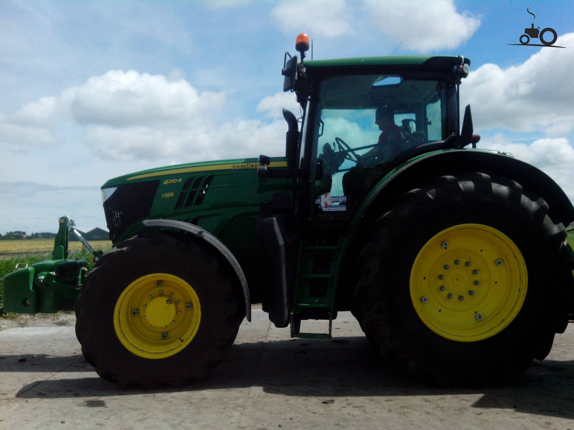 Foto John Deere 6210R #854612