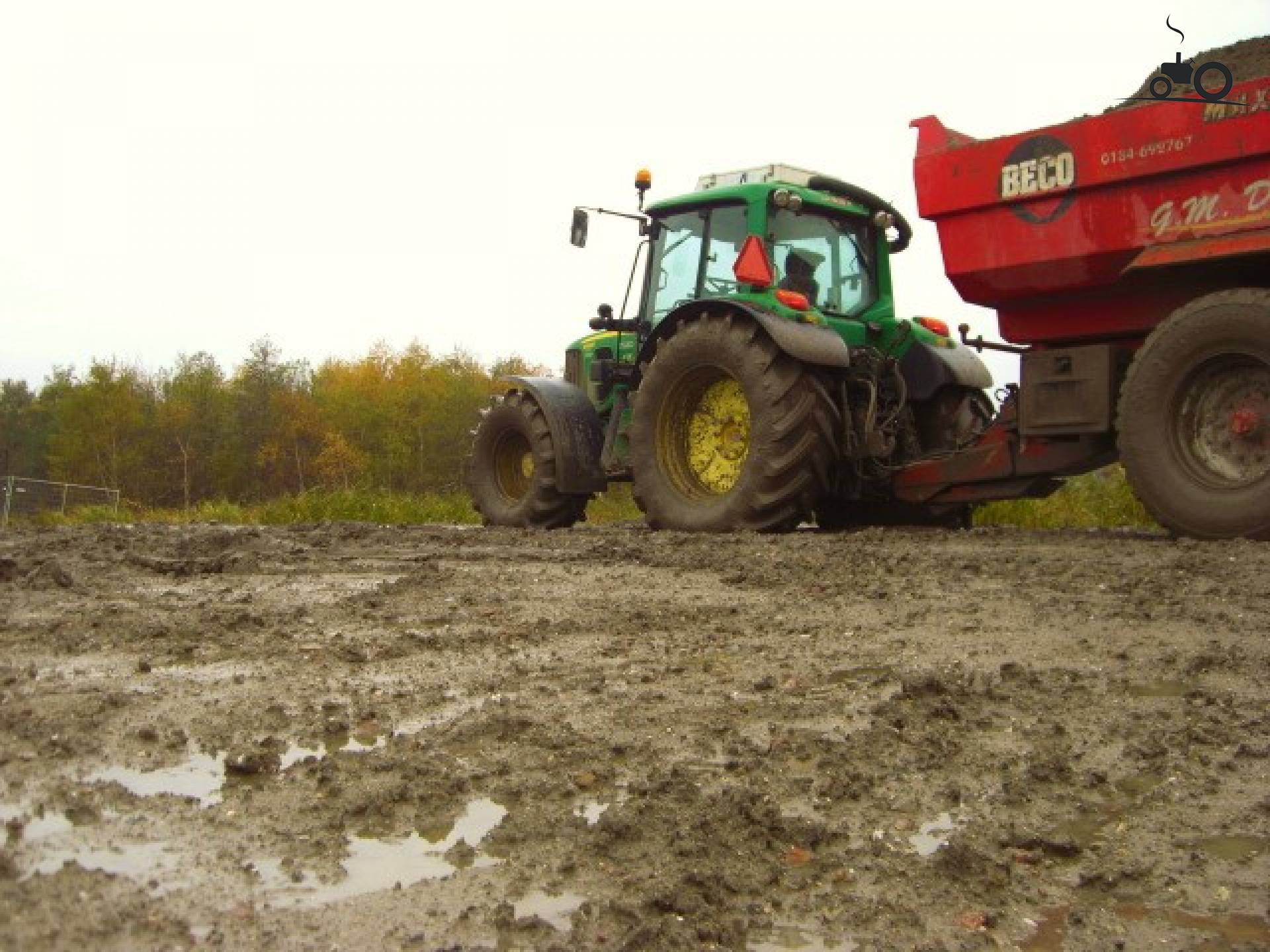 Foto John Deere 6430 van Gm Damsteegt