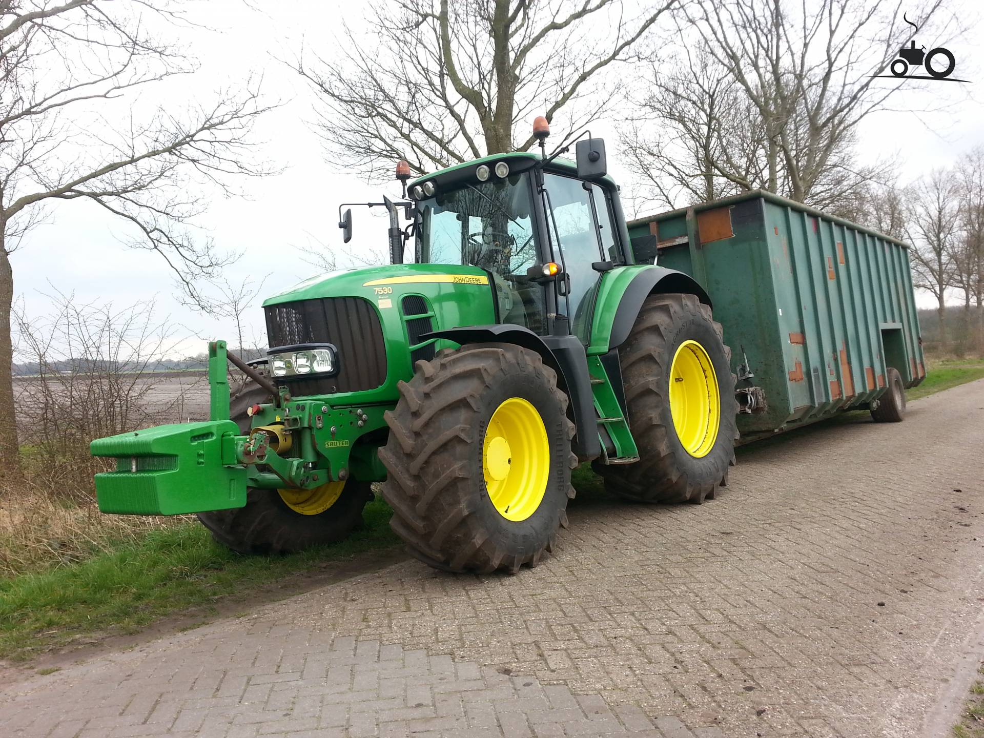 Foto John Deere 7530 Premium van Lamberink