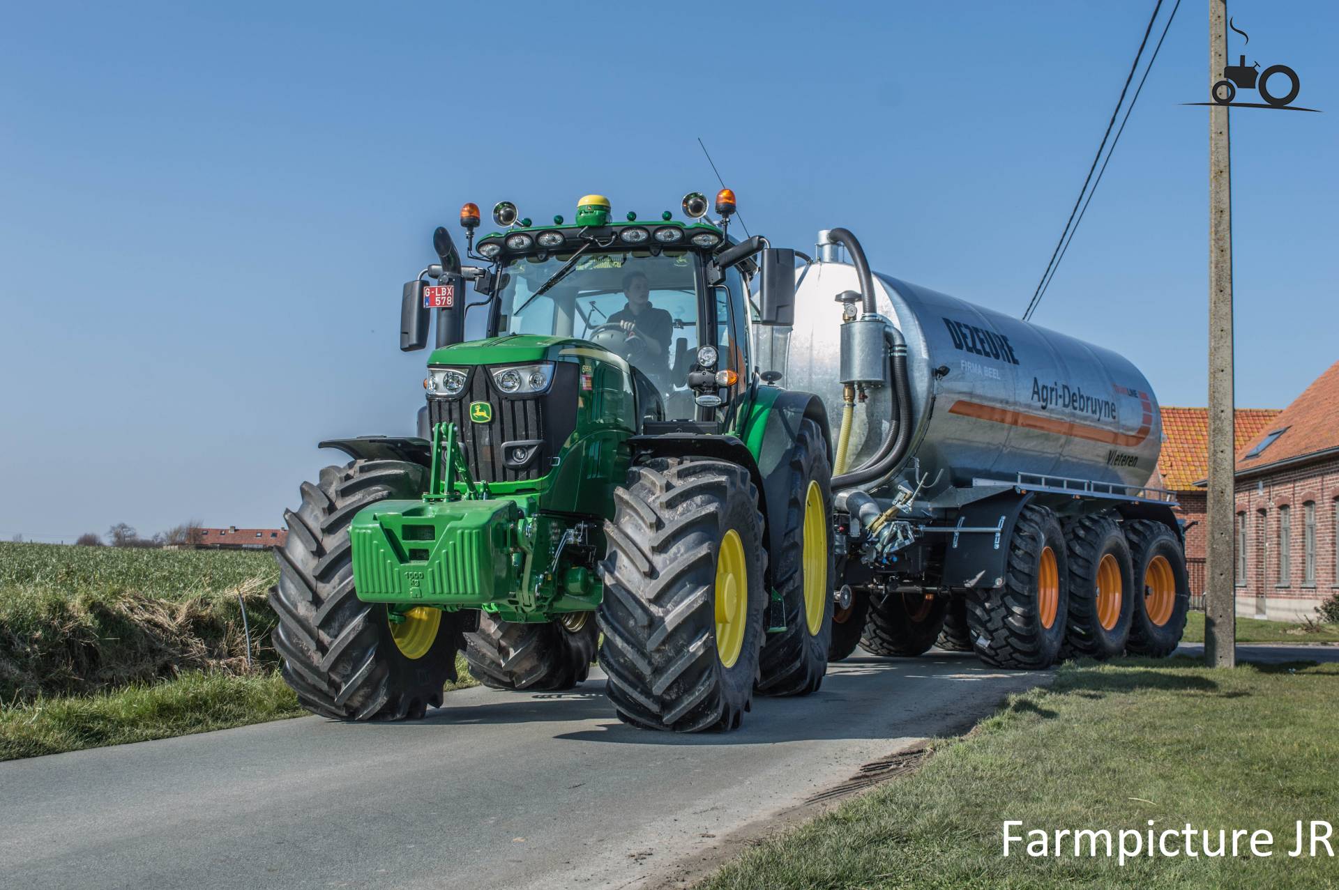 John Deere 6195R Specificaties - Alle Technische Gegevens