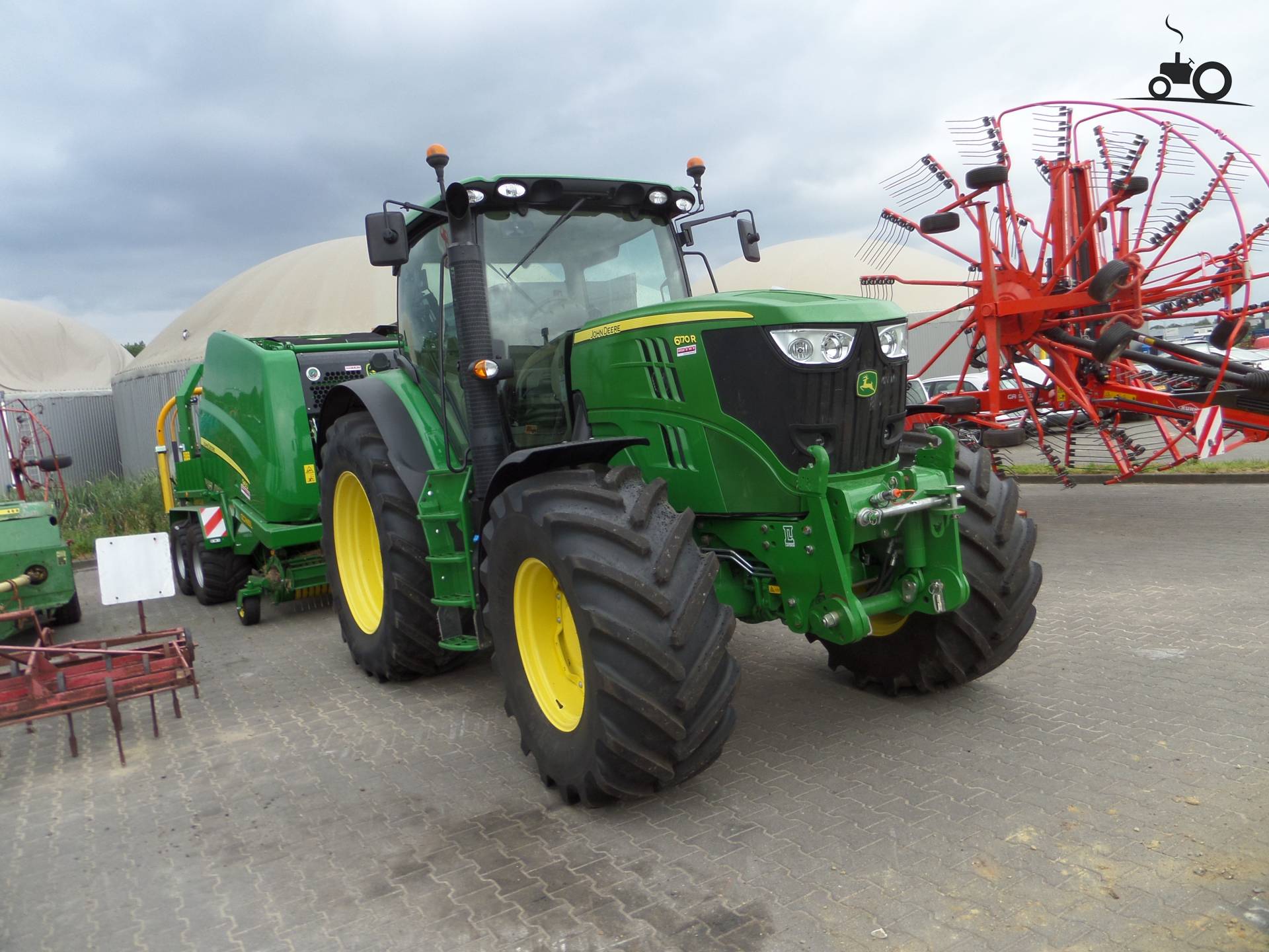 Foto John Deere 6170R van Geert-Jan De Kok BV